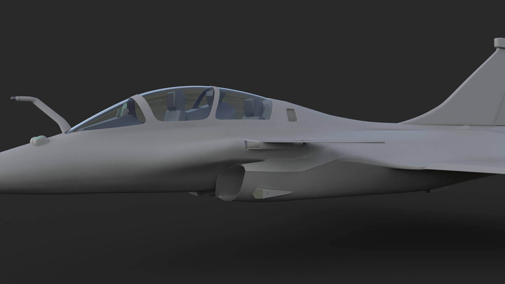 Aircraft Rafaele B Fly Clay - 3D Model by Mak21