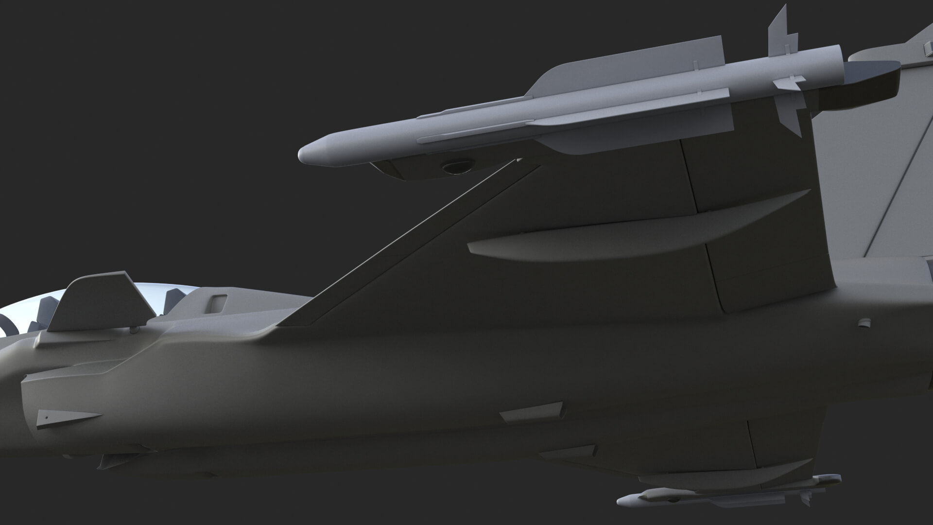 Aircraft Rafaele B Fly Clay - 3D Model by Mak21