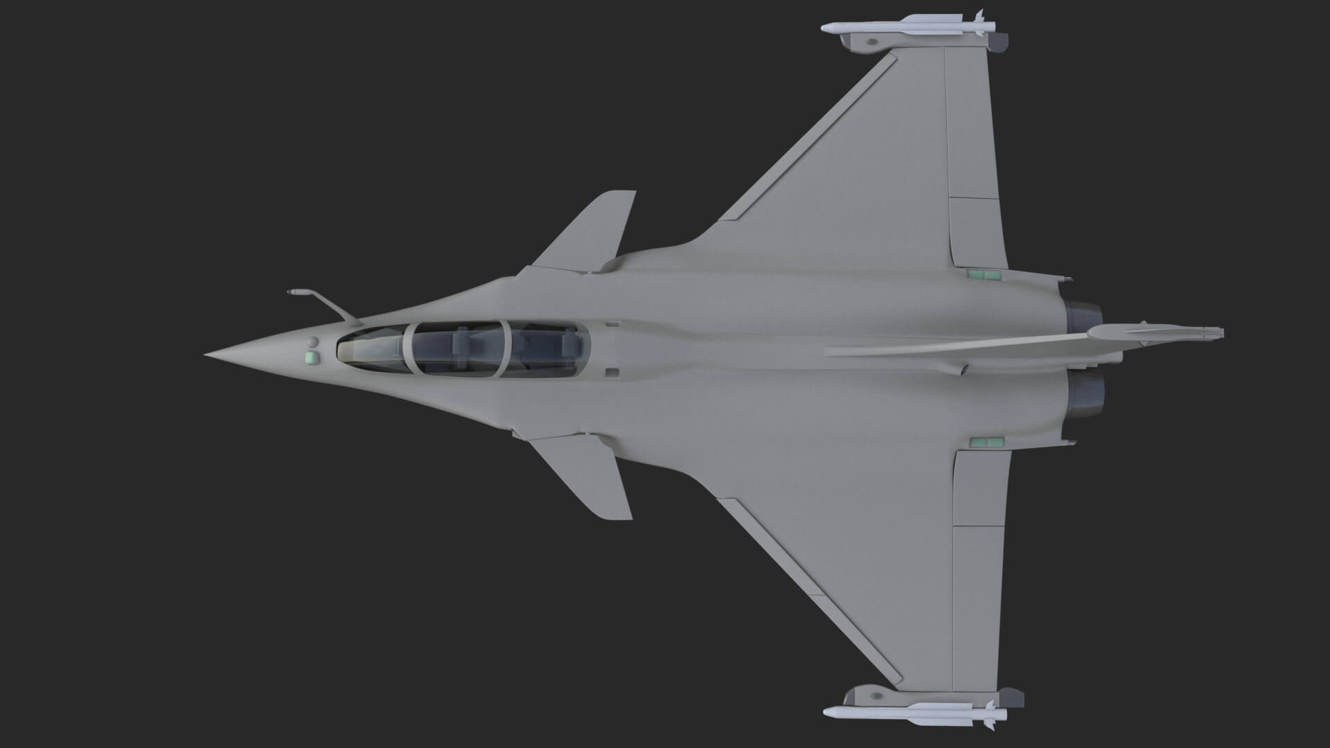 Aircraft Rafaele B Fly Clay - 3D Model by Mak21