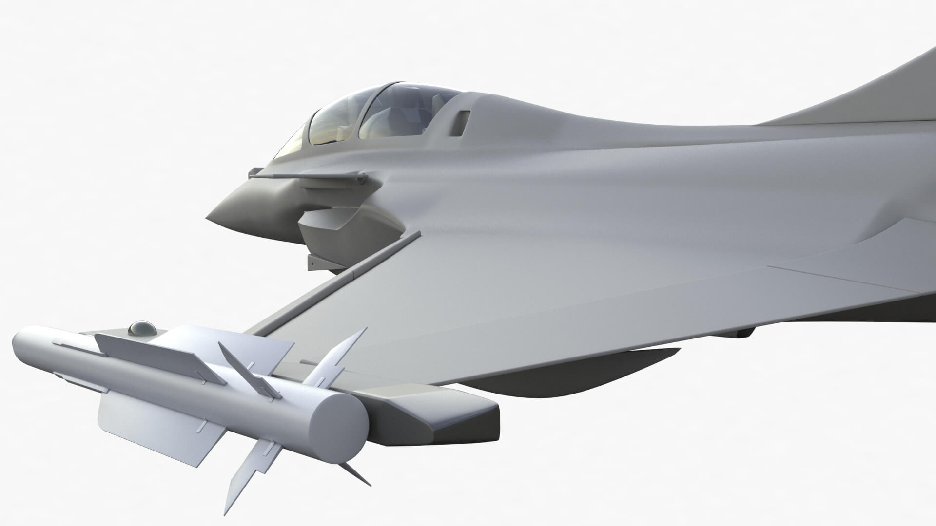 Aircraft Rafaele B Fly Clay - 3D Model by Mak21