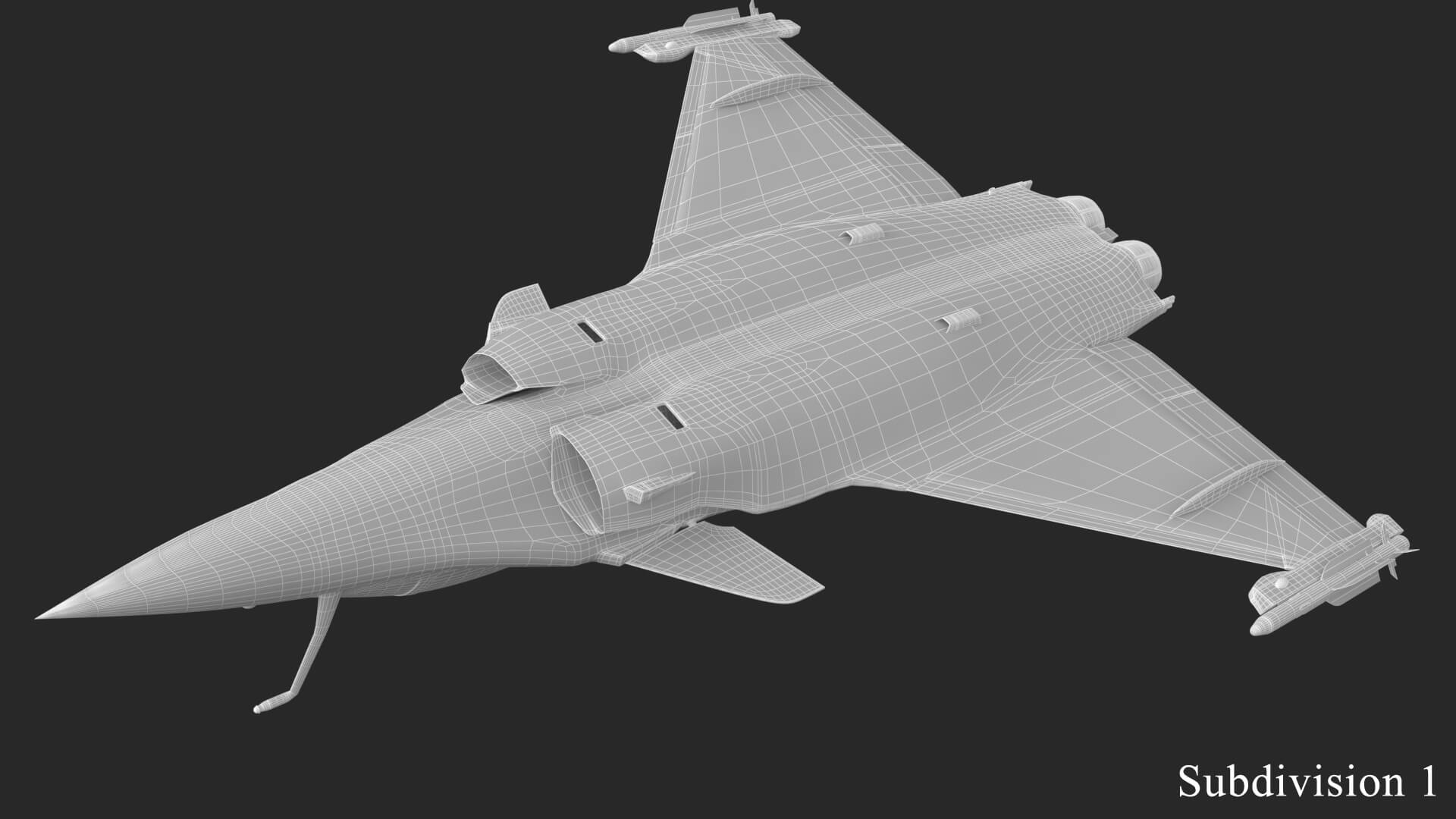 Aircraft Rafaele B Fly Clay - 3D Model by Mak21