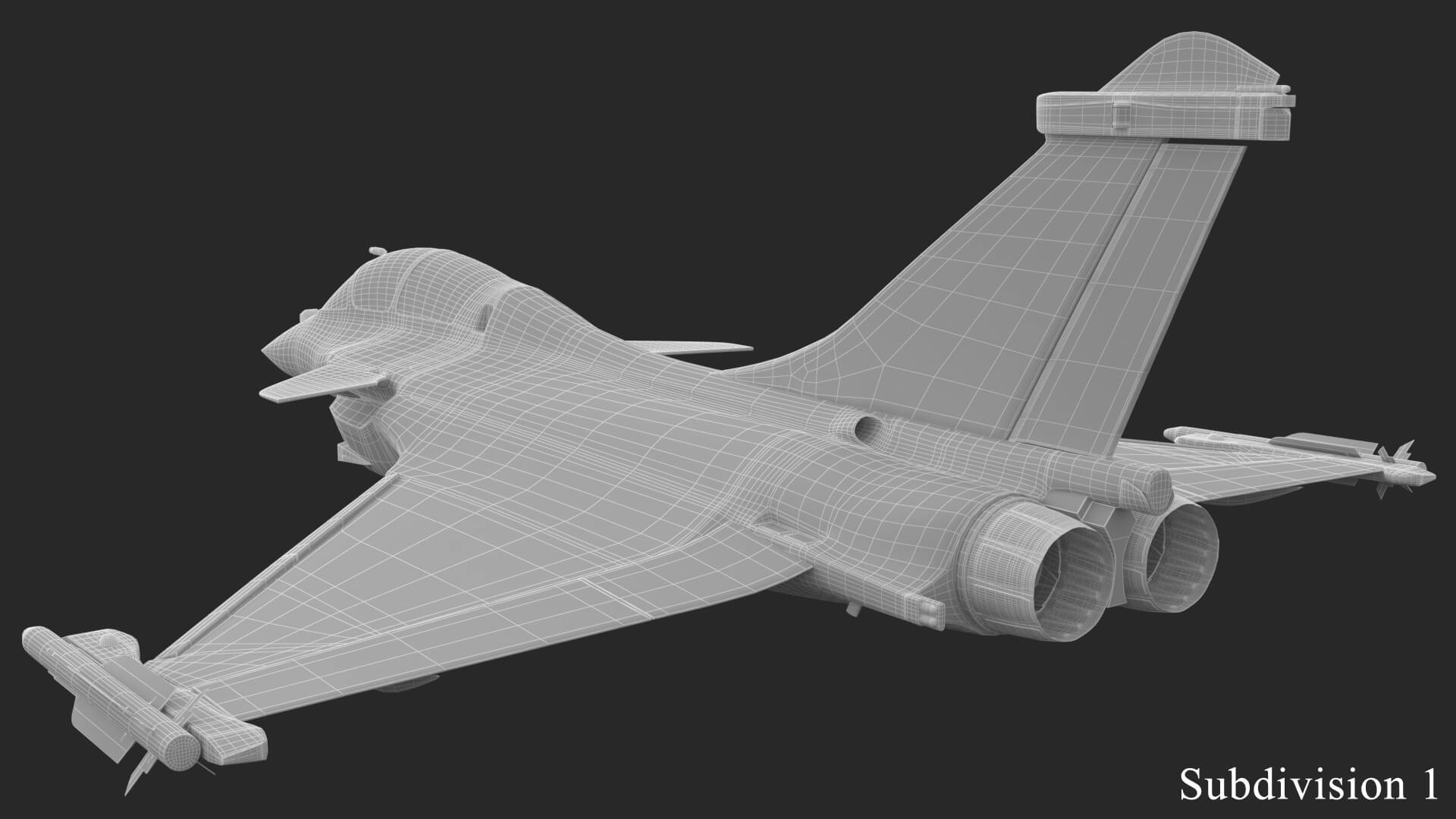 Aircraft Rafaele B Fly Clay - 3D Model by Mak21