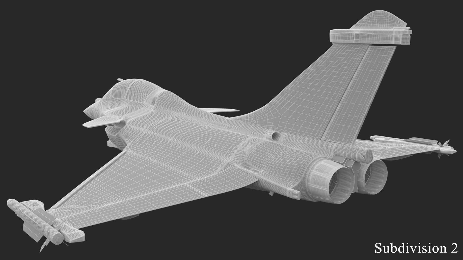 Aircraft Rafaele B Fly Clay - 3D Model by Mak21