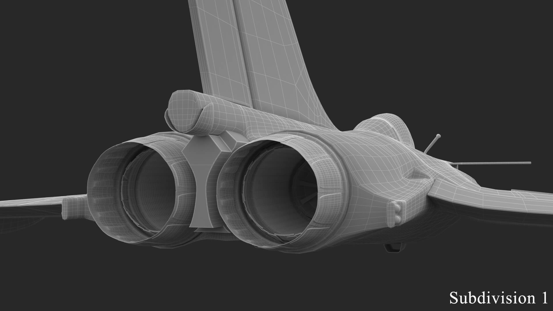 Aircraft Rafaele B Fly Clay - 3D Model by Mak21