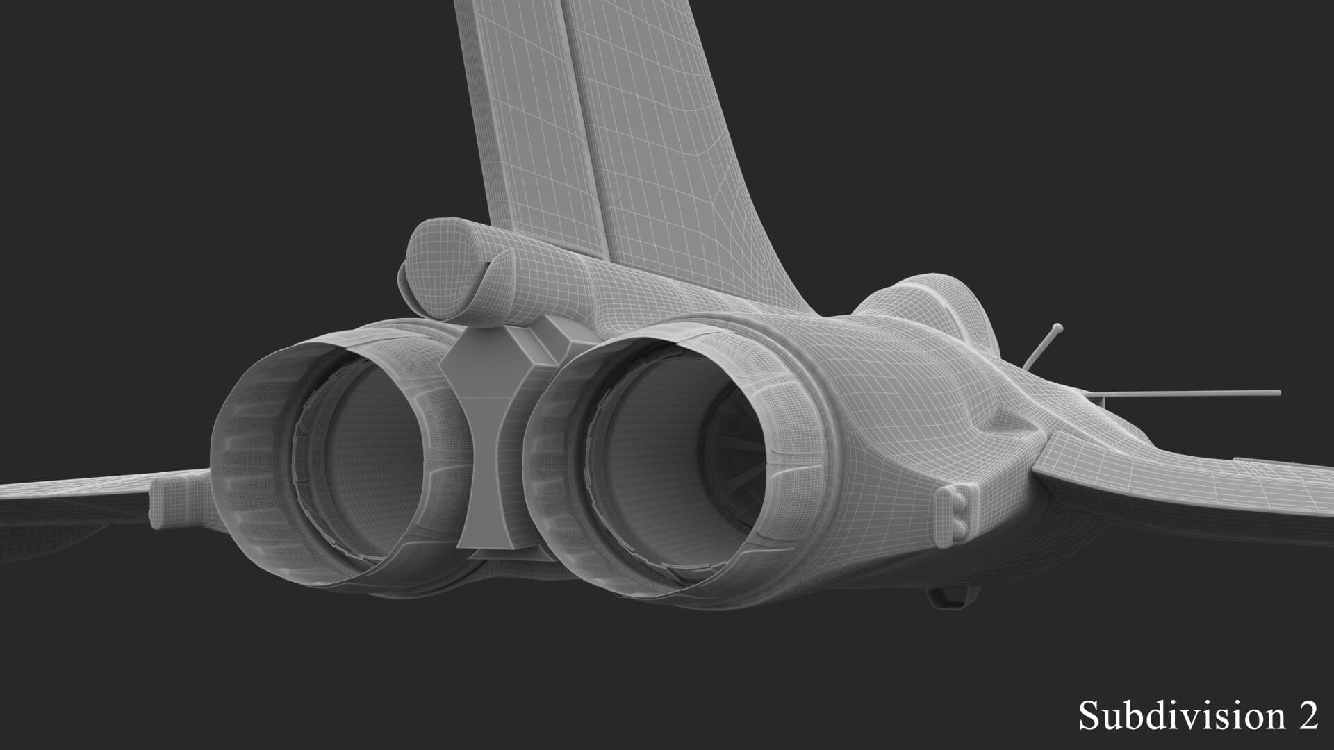 Aircraft Rafaele B Fly Clay - 3D Model by Mak21