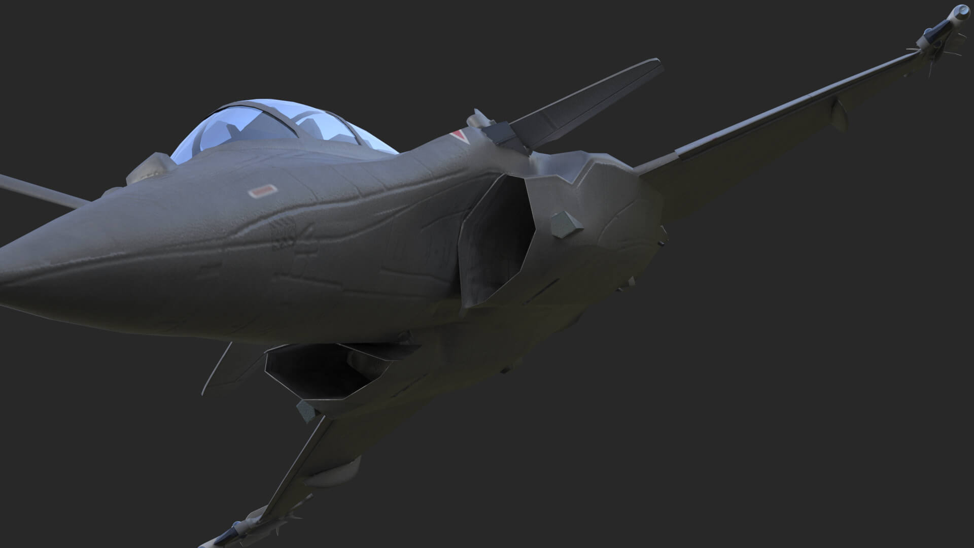 Aircraft Rafaele B Fly Low Poly - 3D Model by Mak21