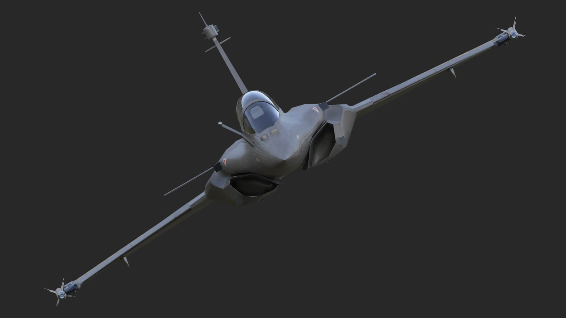 Aircraft Rafaele B Fly Low Poly - 3D Model by Mak21
