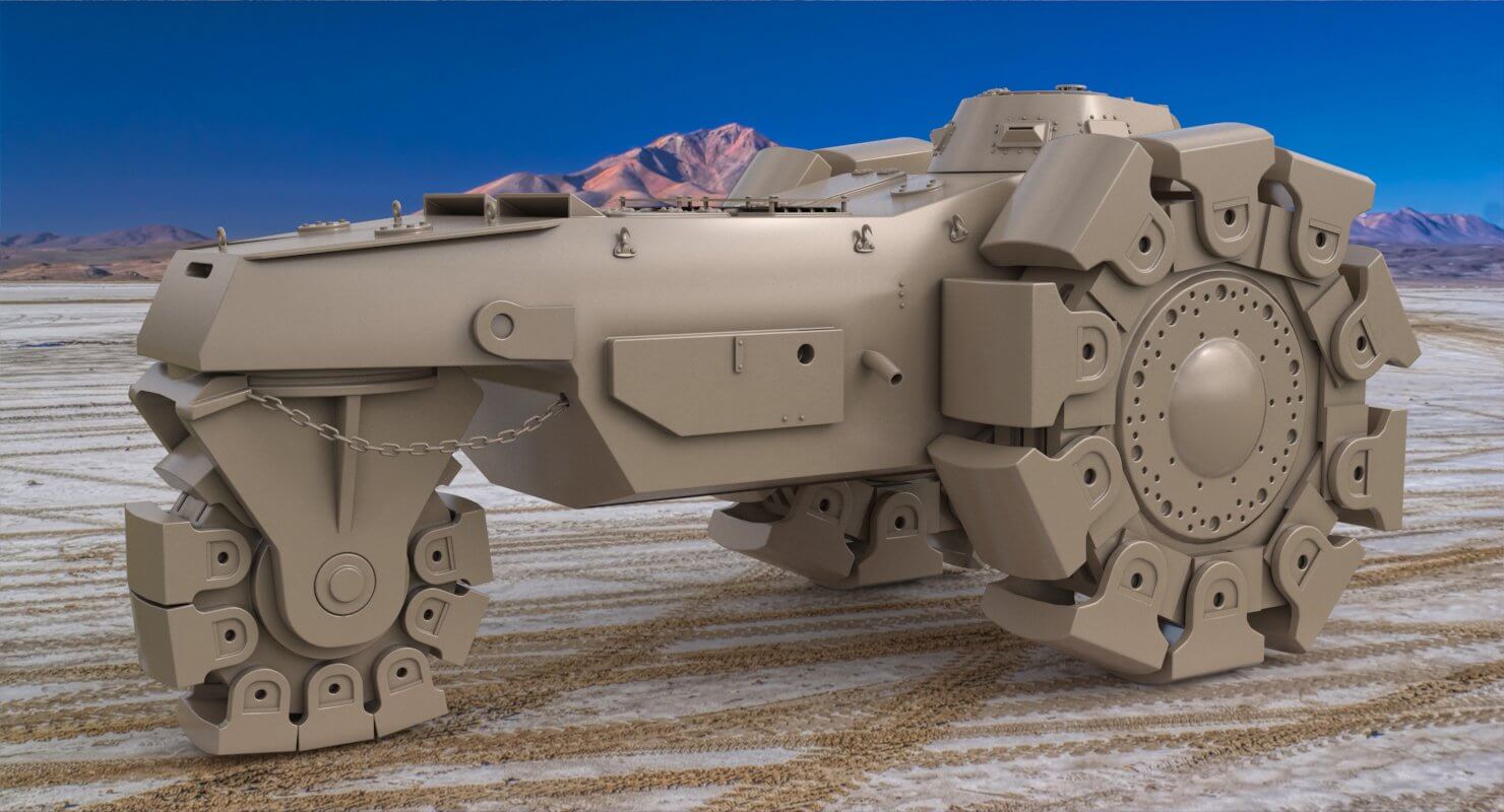 Alkett VsKfz 617 Minenrumer - 3D Model by Mak21