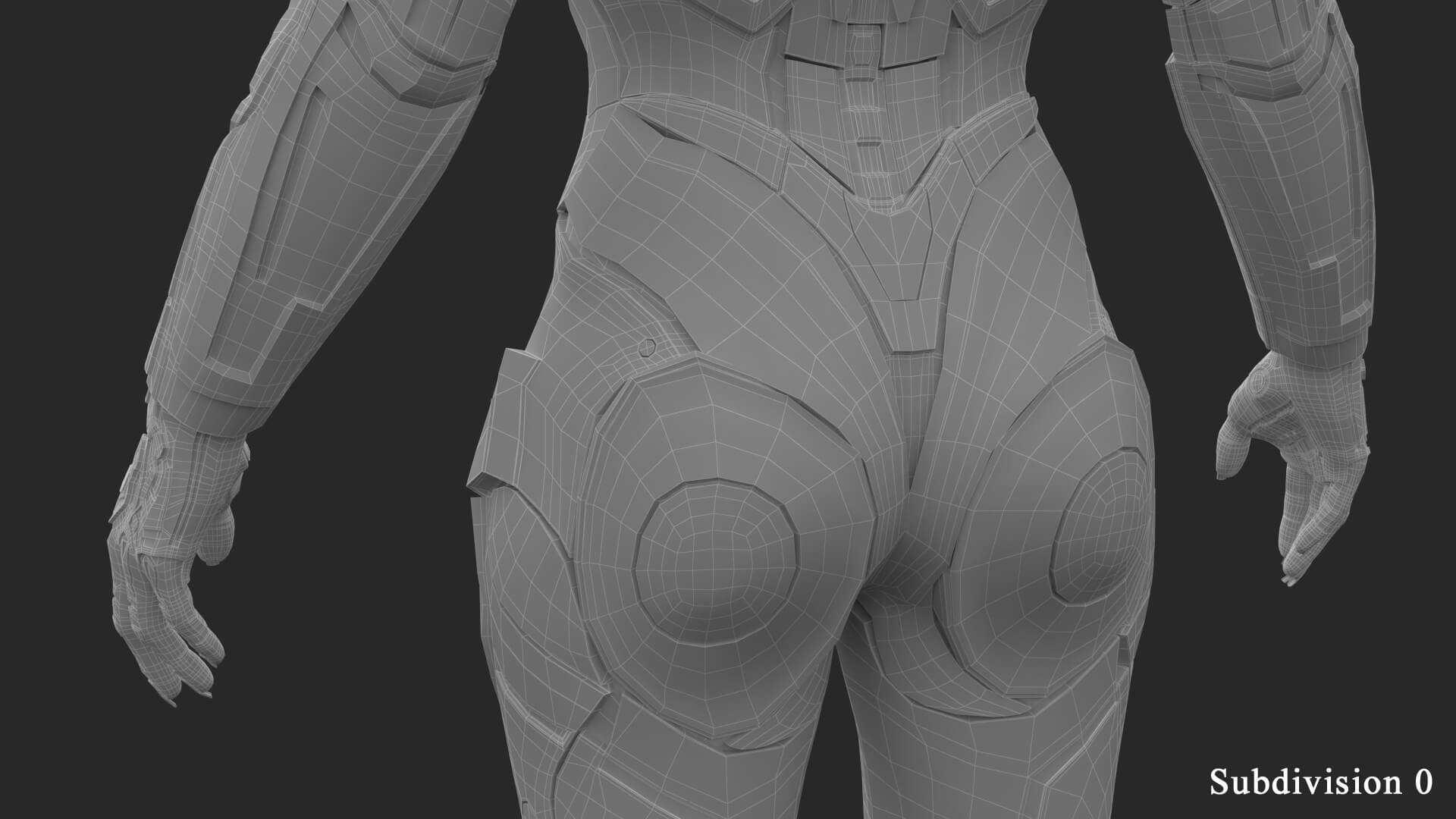 Android Angel Asian Mask 57 - 3D Model by Mak21