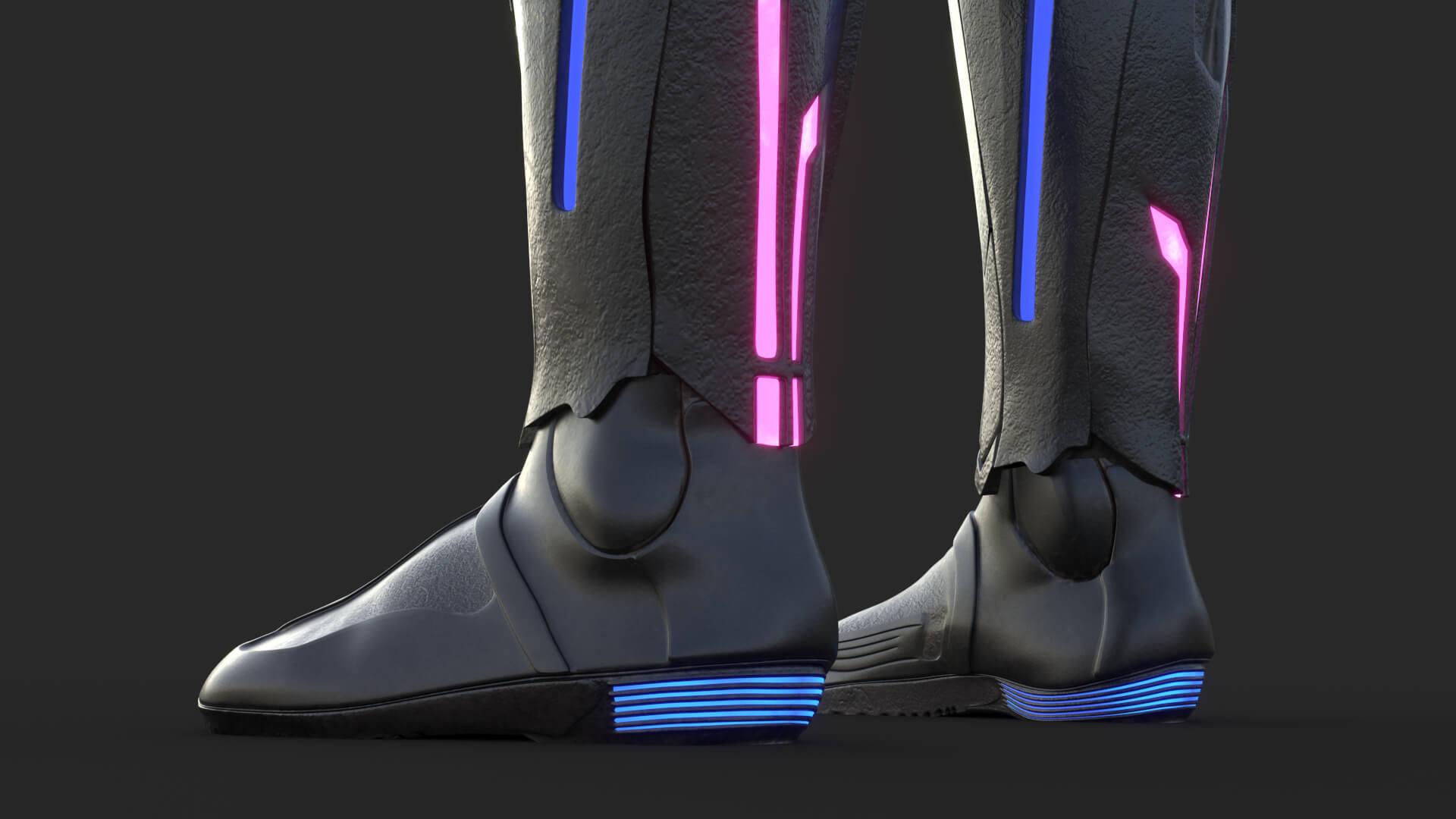 Cyborg Angel Asian 17 and 18 - 3D Model by Mak21