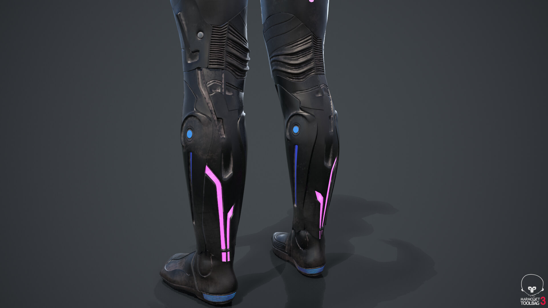 Cyborg Angel Asian 17 and 18 - 3D Model by Mak21