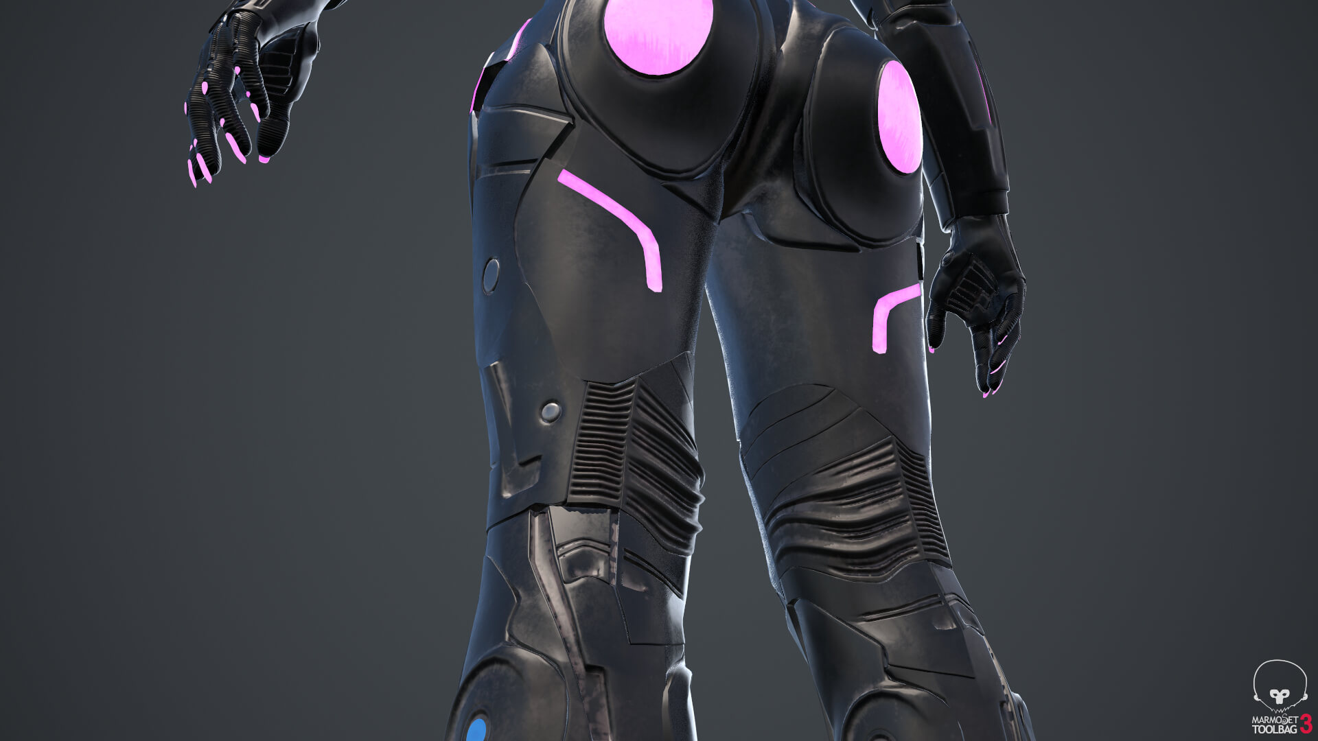 Cyborg Angel Asian 17 and 18 - 3D Model by Mak21