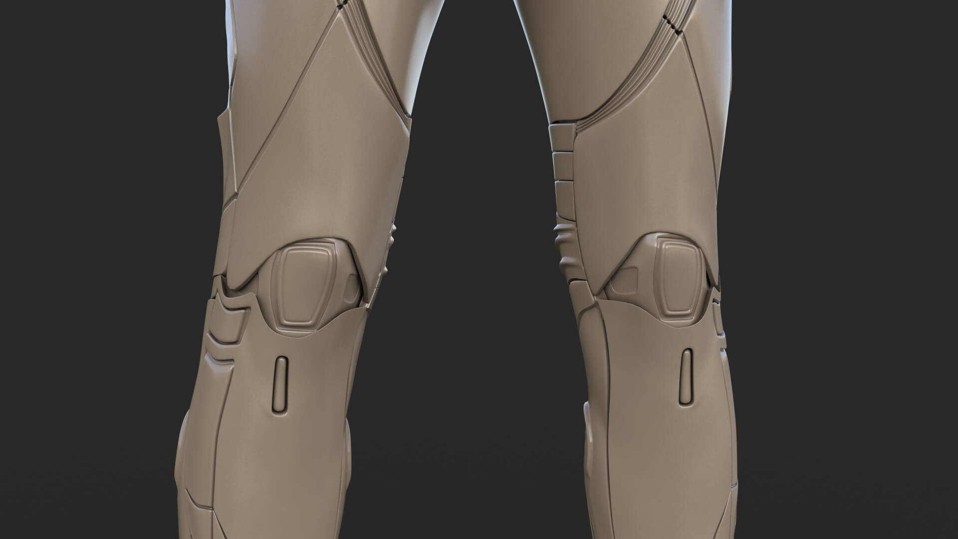 Cyborg Clay Low Poly AI - 3D Model by Mak21