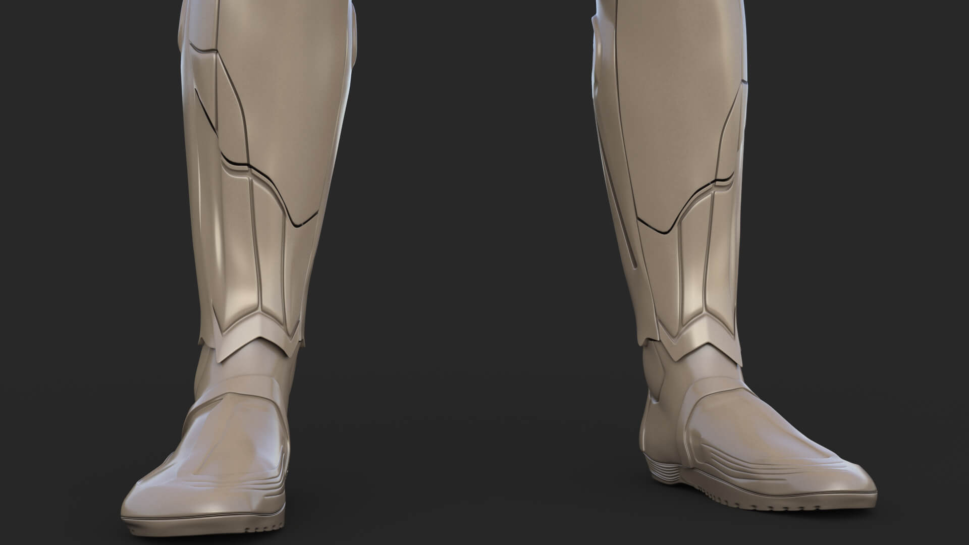 Cyborg Clay Low Poly AI - 3D Model by Mak21