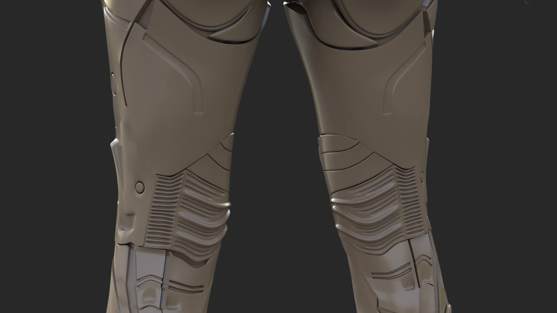 Cyborg Clay Low Poly AI - 3D Model by Mak21