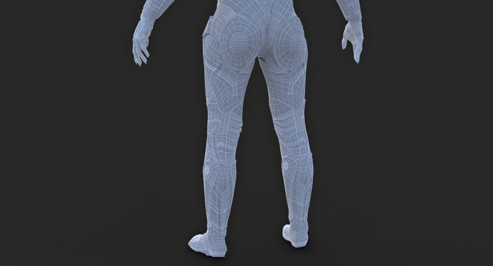 Cyborg Clay Low Poly AI - 3D Model by Mak21