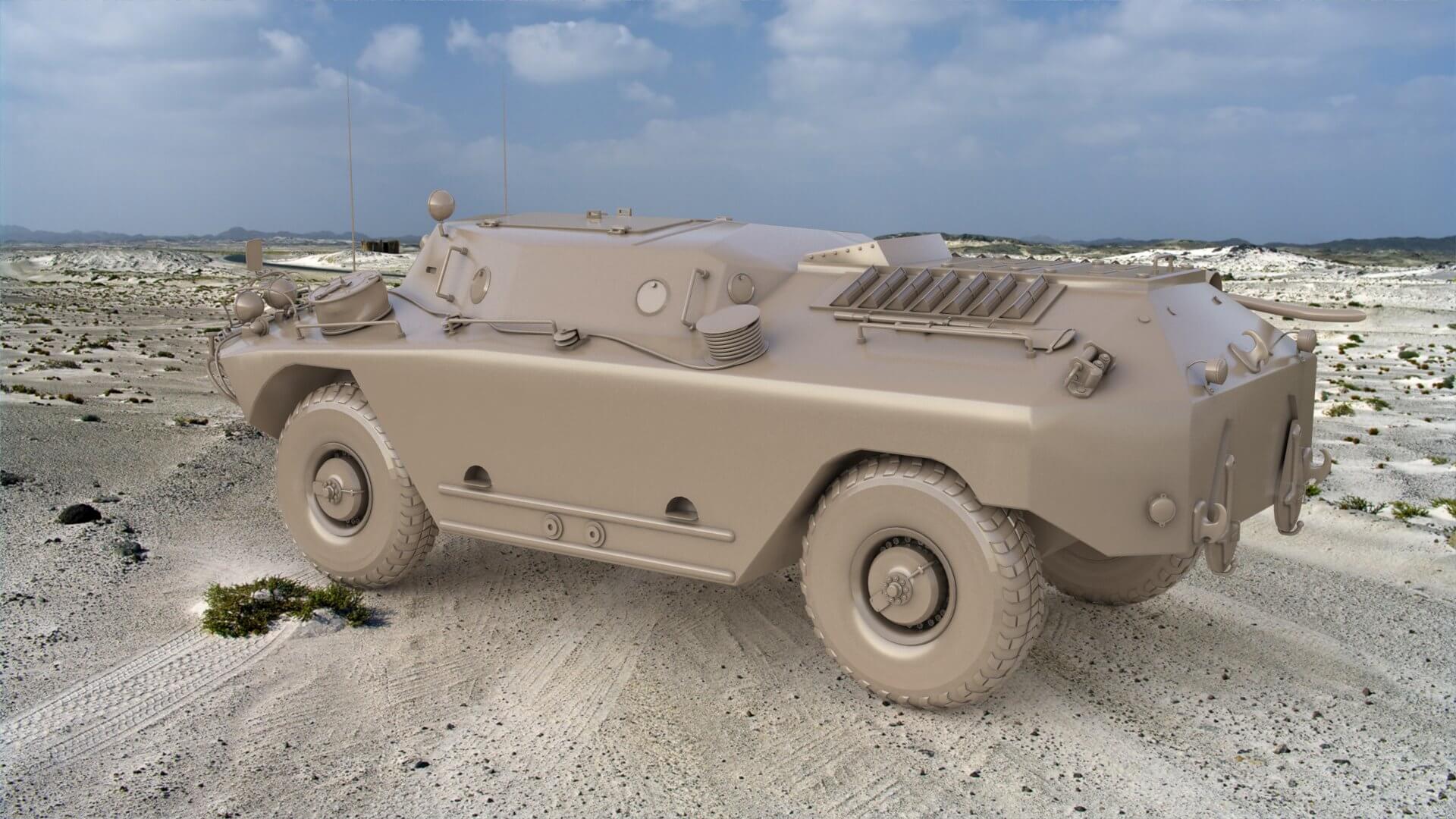 FUG OT 65 Clay V-Ray 3D Model by Mak21