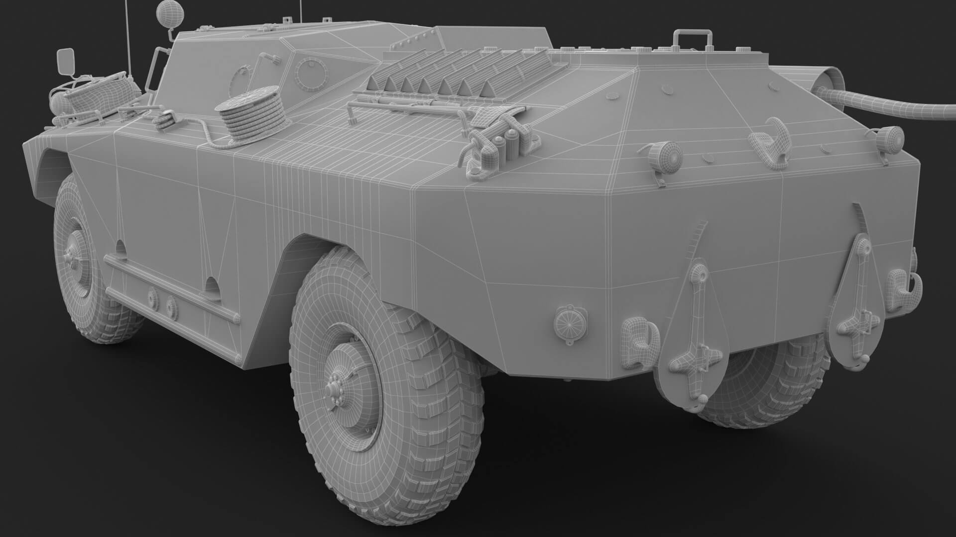 FUG OT 65 Clay V-Ray 3D Model by Mak21