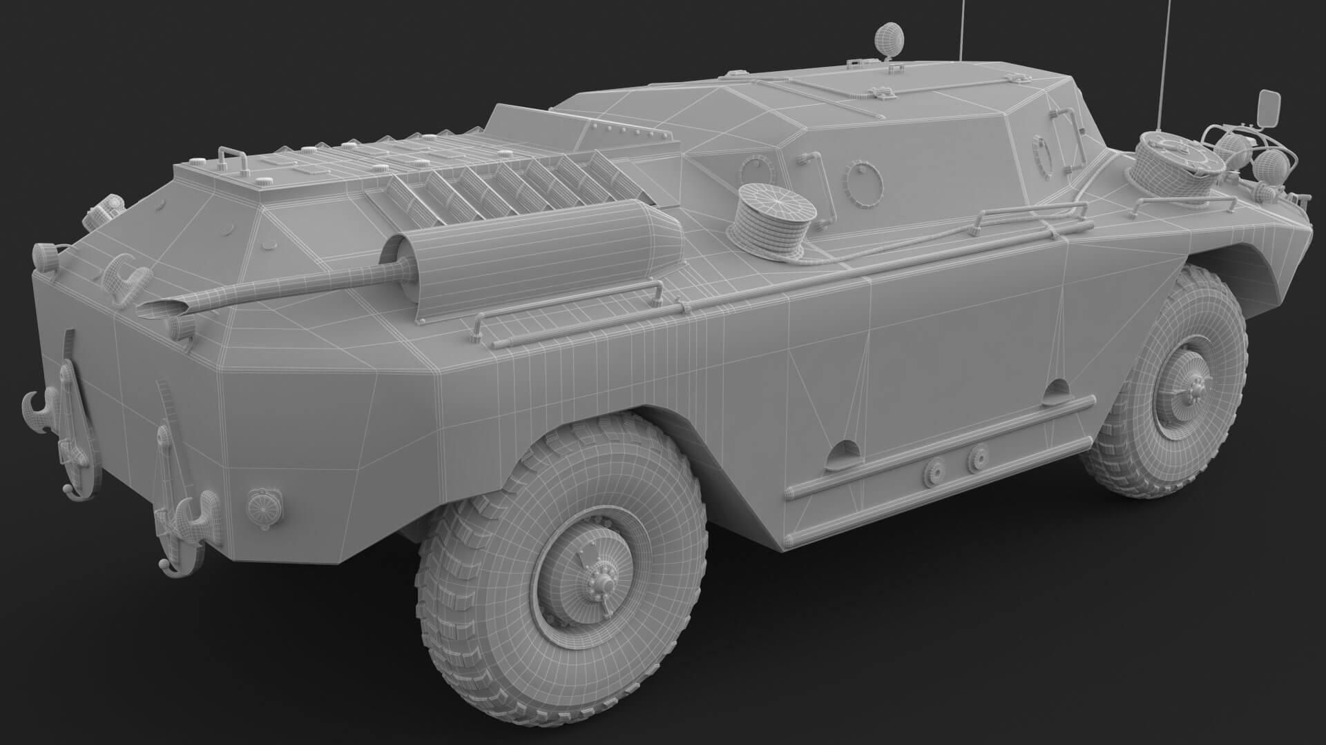 FUG OT 65 Clay V-Ray 3D Model by Mak21