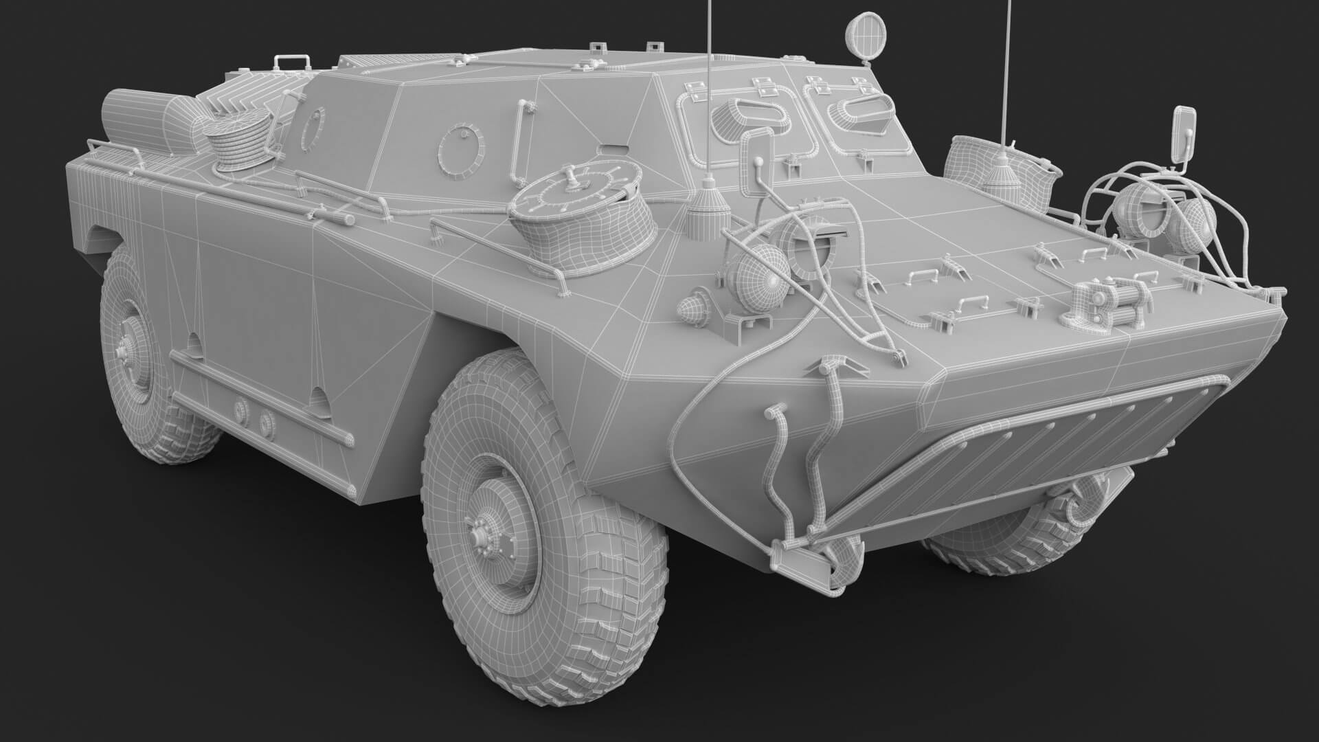 FUG OT 65 Clay V-Ray 3D Model by Mak21