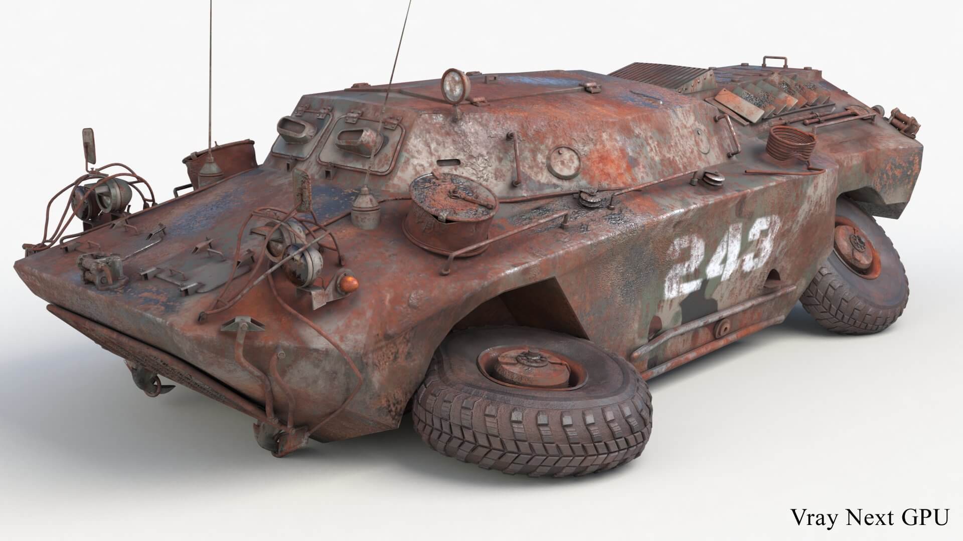 FUG OT 65 Destroyed - 3D Model by Mak21