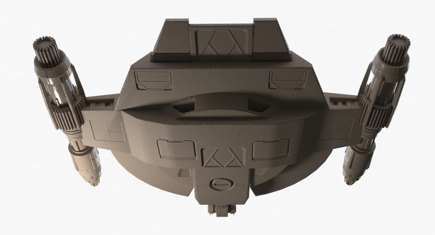 Lancer Class Spaceship Angel 86 - 3D Model by Mak21