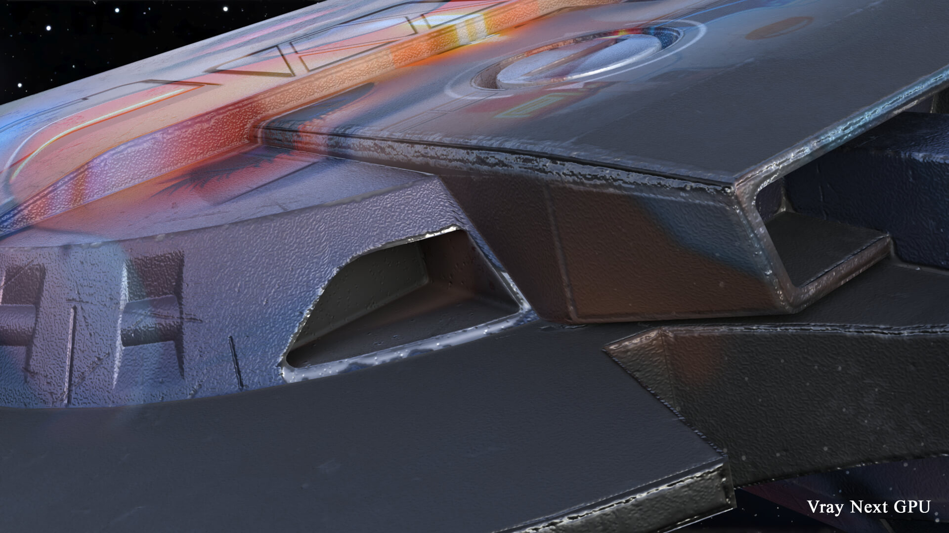 Lancer Class Spaceship Angel 86 - 3D Model by Mak21