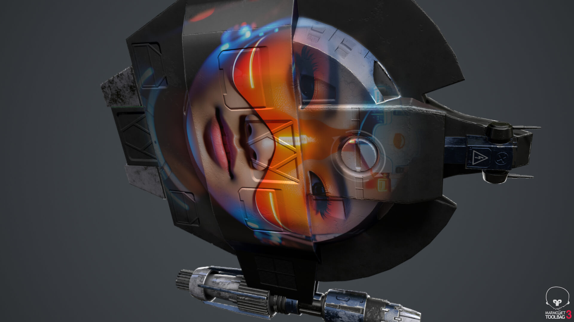 Lancer Class Spaceship Angel 86 - 3D Model by Mak21