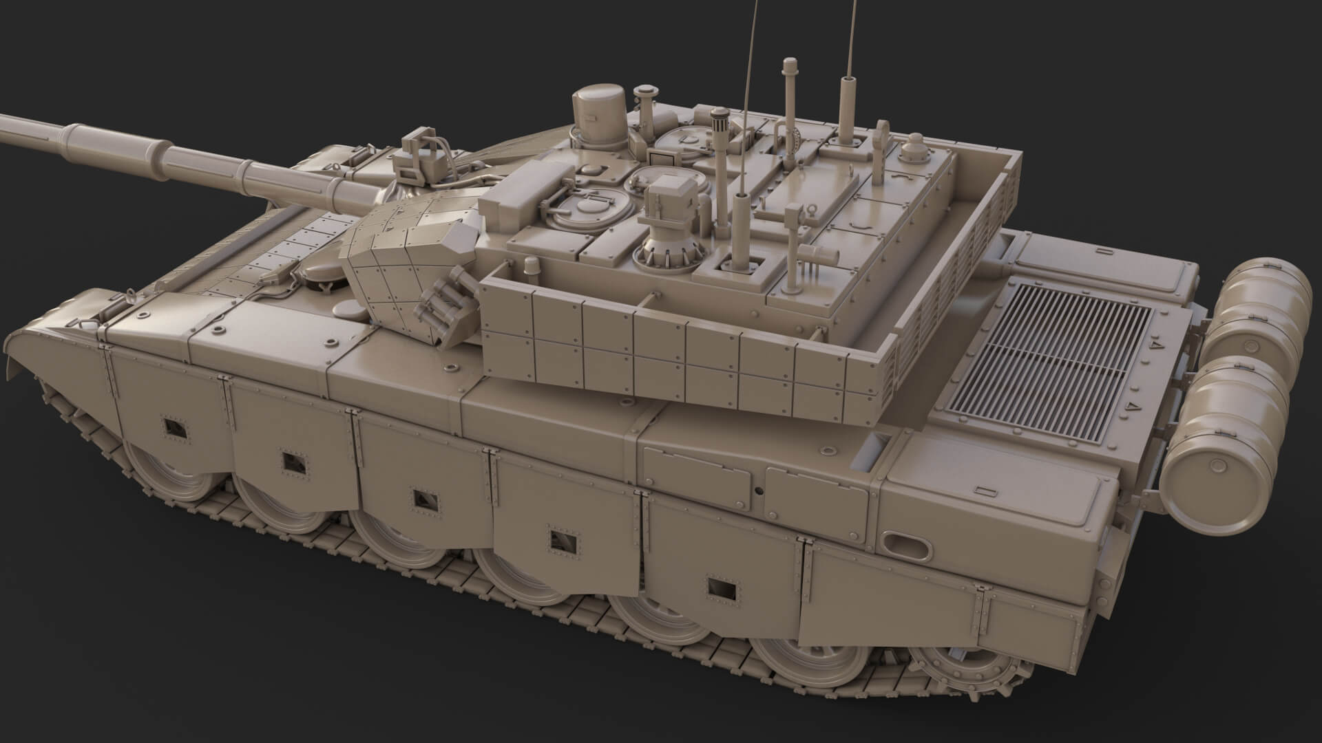 Tank China Type Ztz 99A Mtb Liu Yang - 3D Model by Mak21