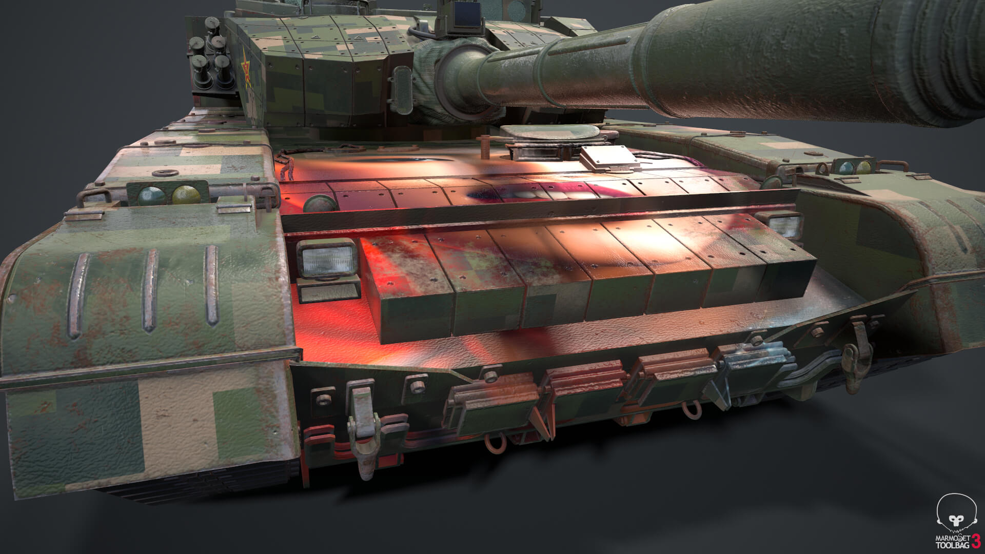 Tank China Type Ztz 99A Mtb Liu Yang - 3D Model by Mak21