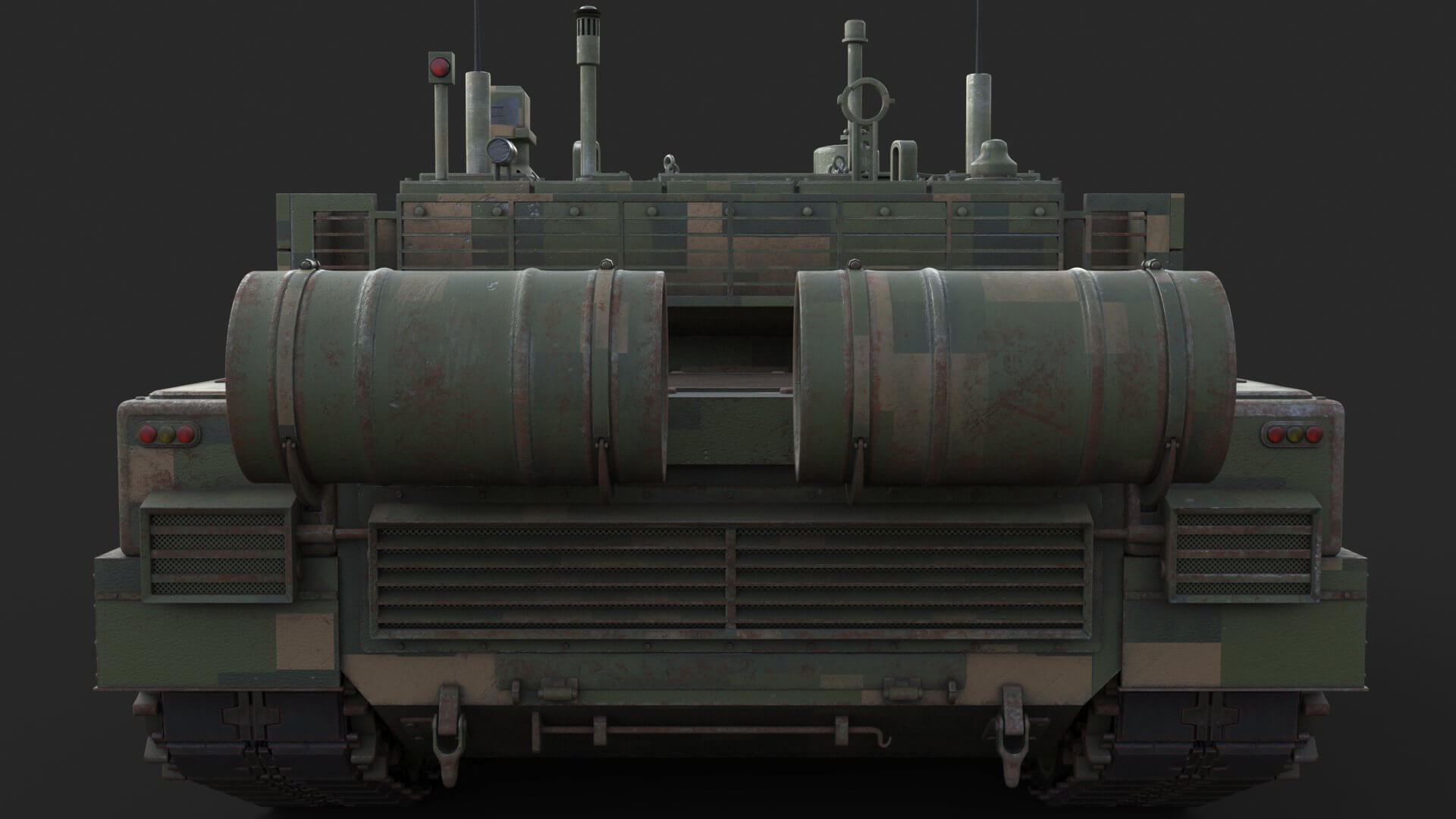 Tank China Type Ztz 99A Mtb (V-Ray) 3D Model by Mak21