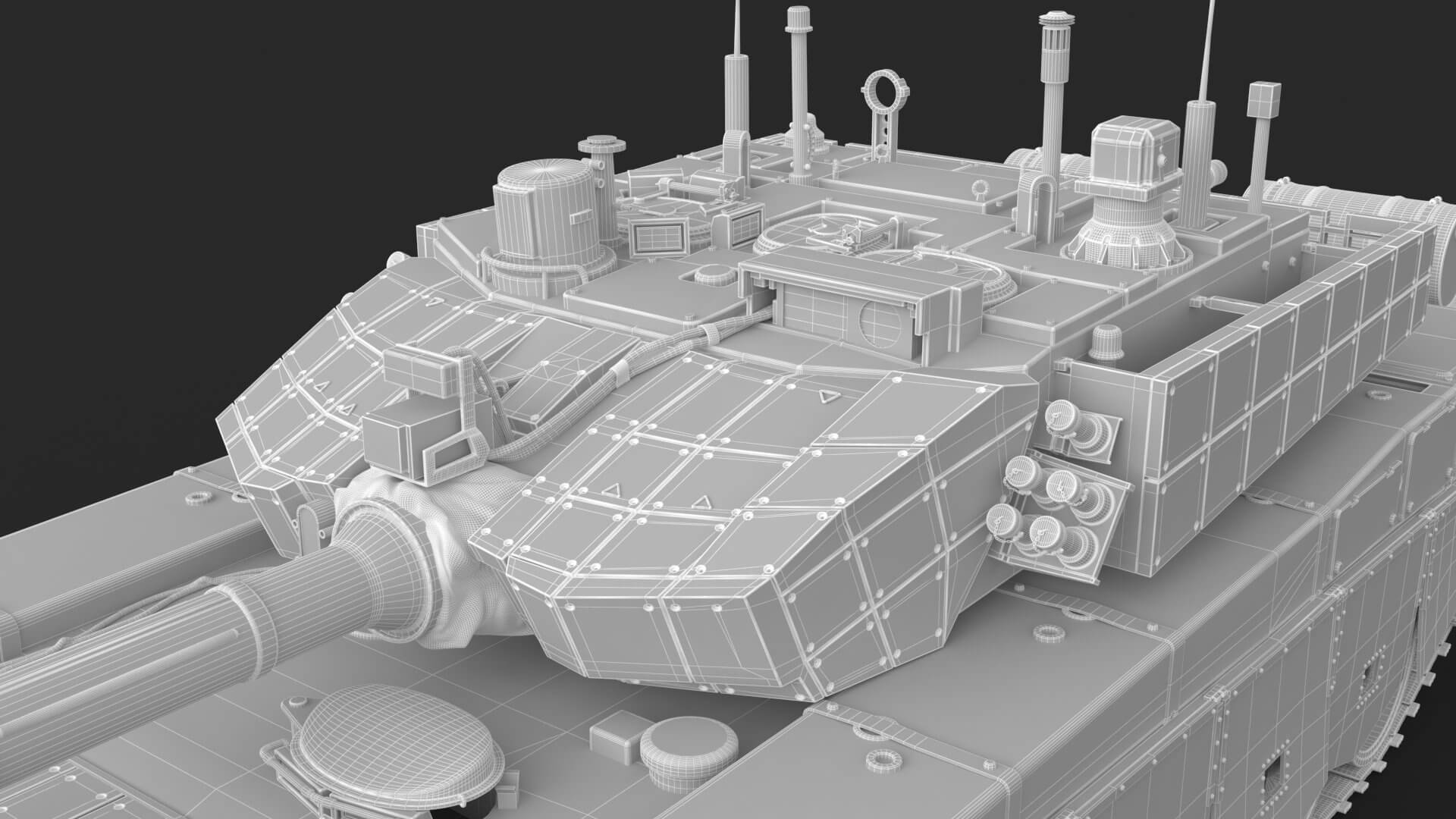 Tank China Type Ztz 99A Mtb (V-Ray) 3D Model by Mak21