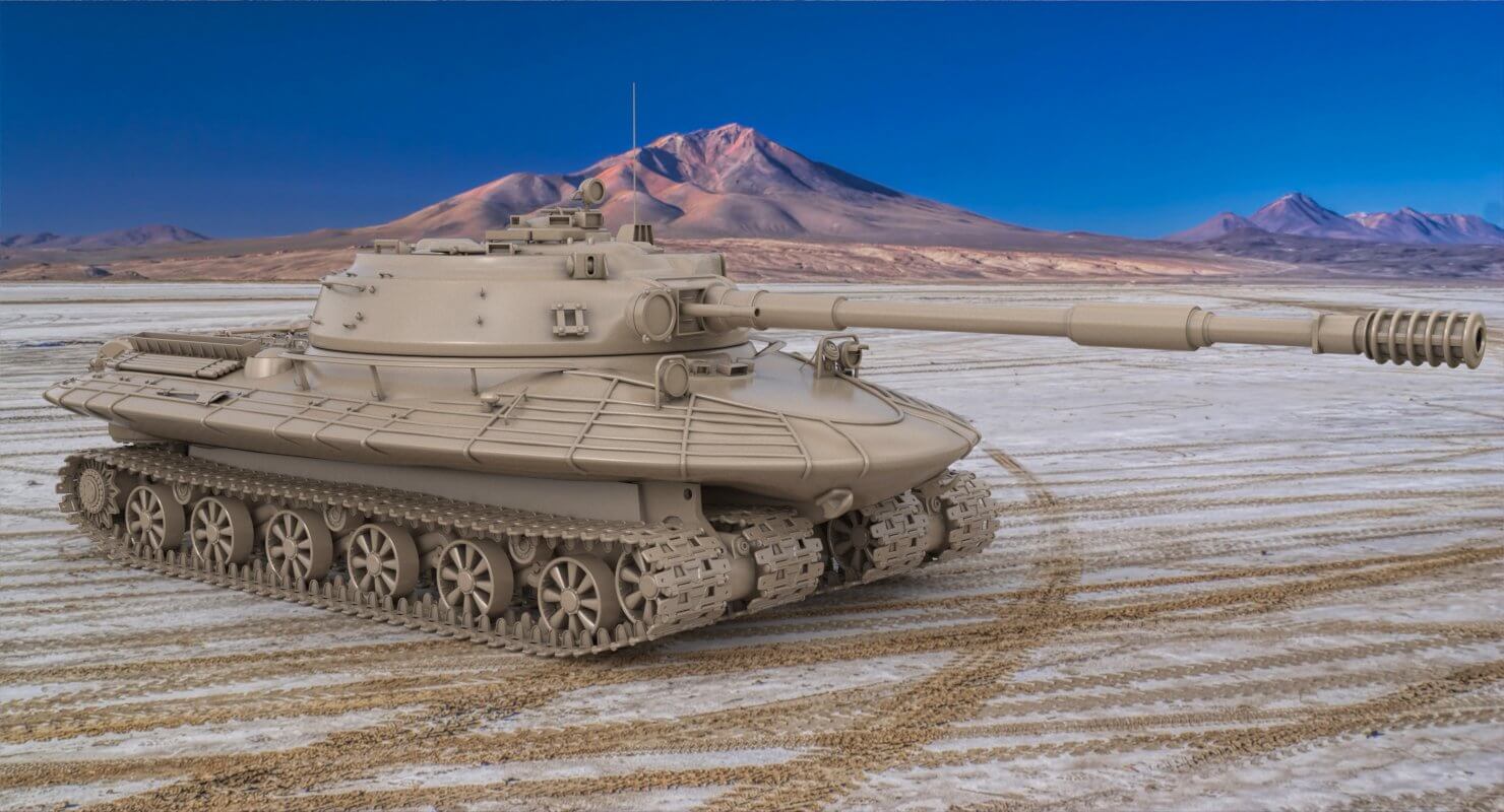 Tank Object 279 Soviet - 3D Model by Mak21
