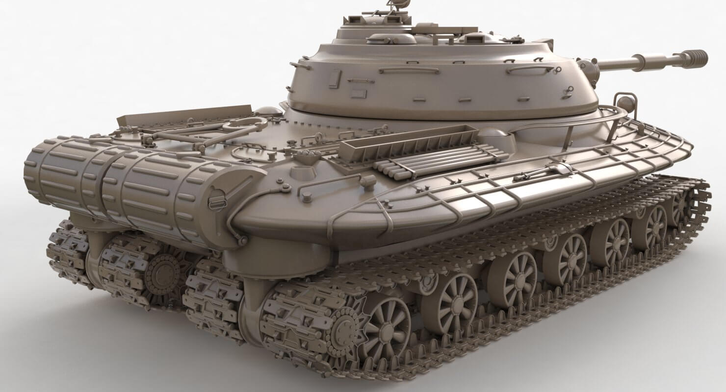 Tank Object 279 Soviet - 3D Model by Mak21