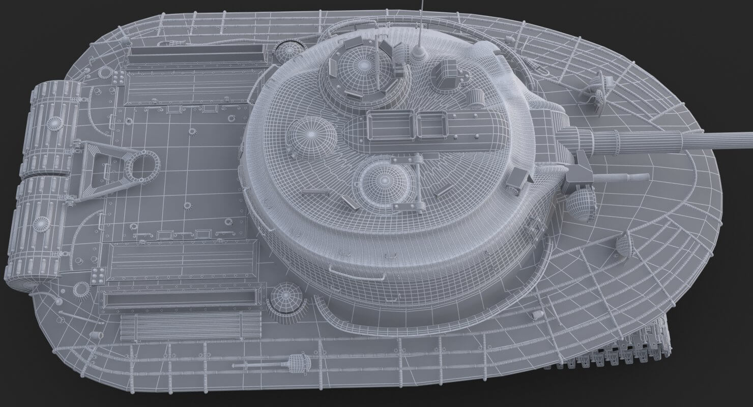 Tank Object 279 Soviet - 3D Model by Mak21