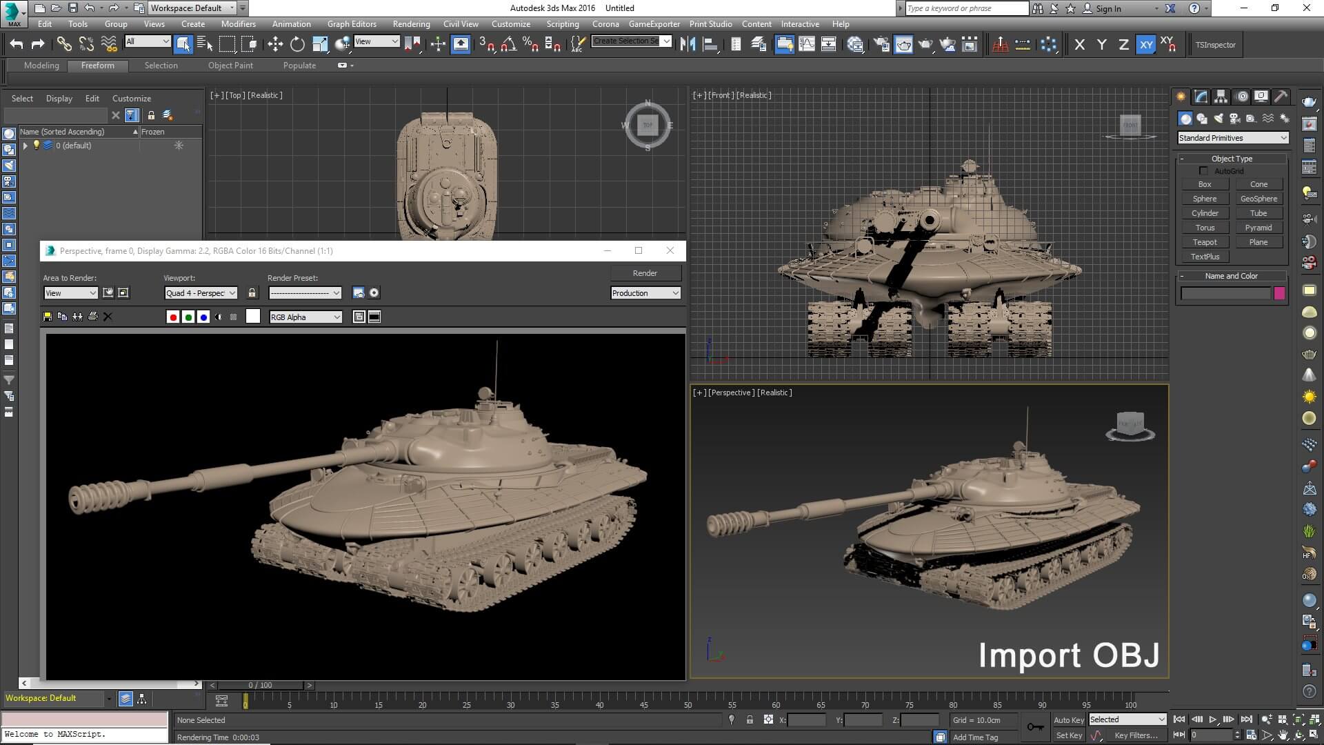 Tank Object 279 Soviet - 3D Model by Mak21