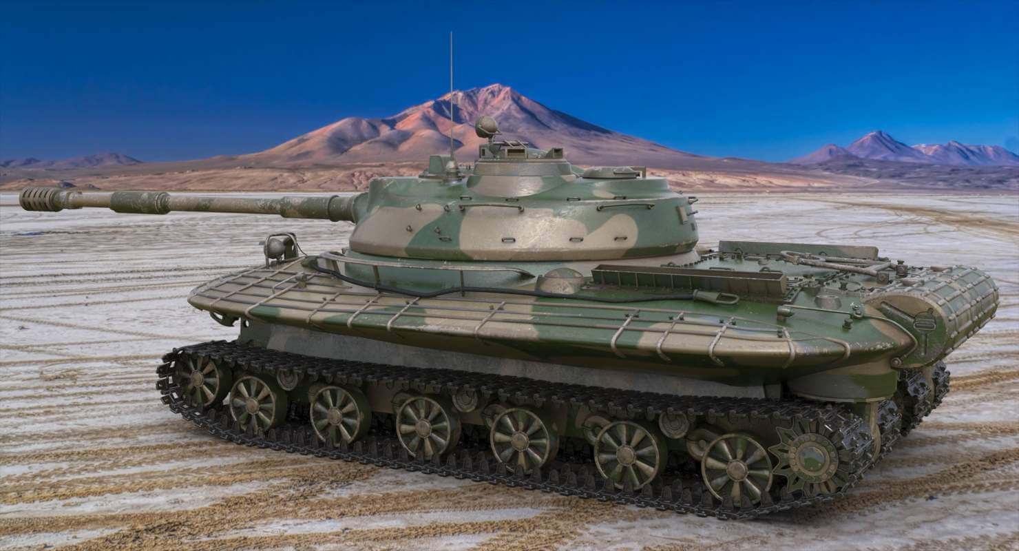 Tank Object 279 Soviet (Mental Ray) - 3D Model by Mak21