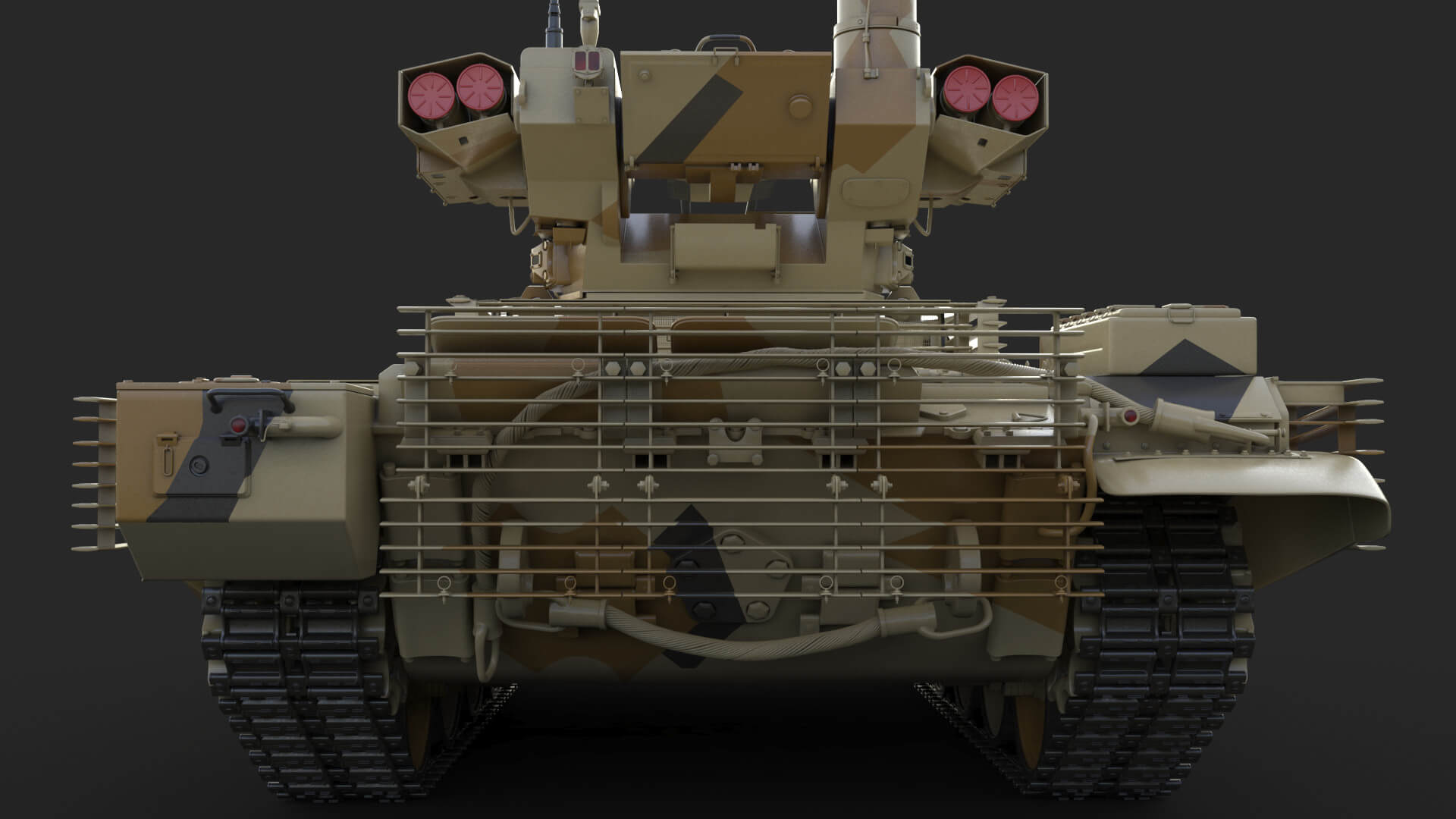 Tank Terminator Bmpt 72 Algeria - 3D Model by Mak21