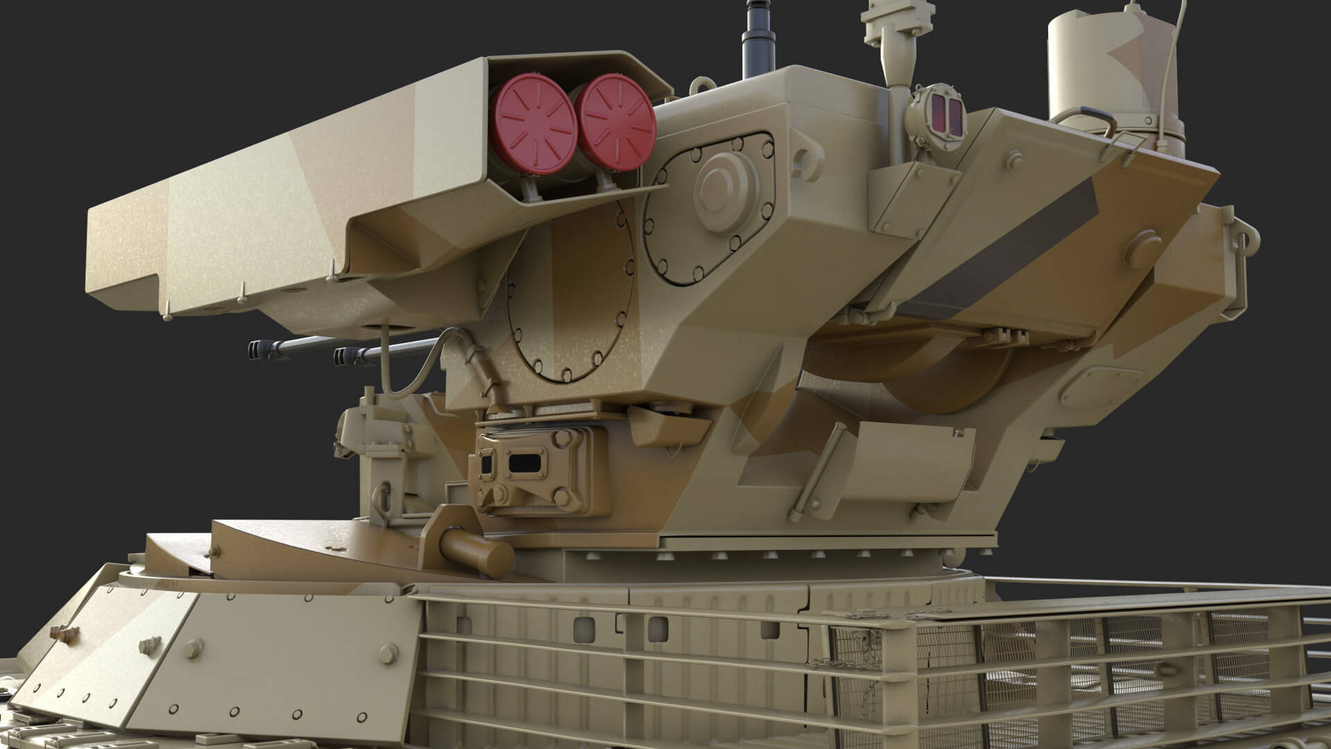Tank Terminator Bmpt 72 Algeria - 3D Model by Mak21