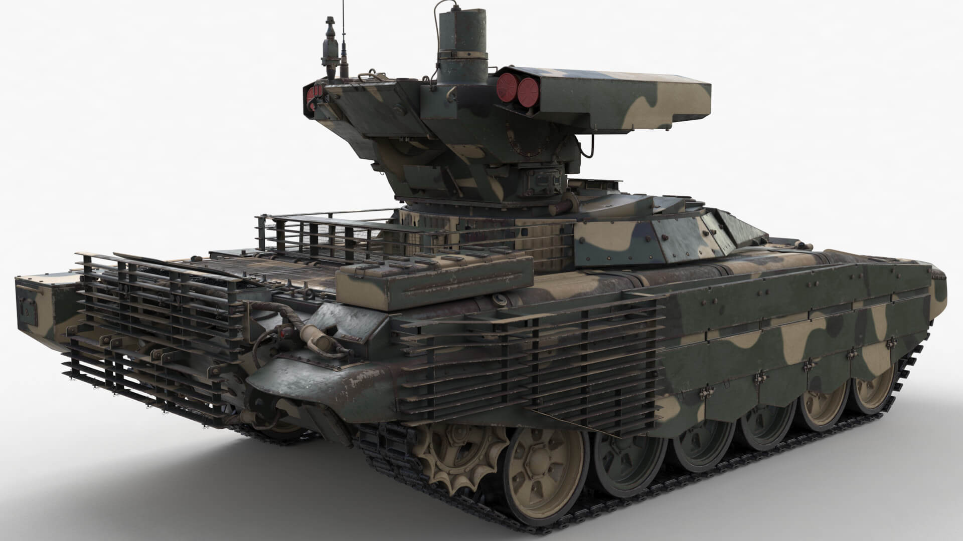 Tank Terminator Bmpt 72 Camouflage - 3D Model by Mak21