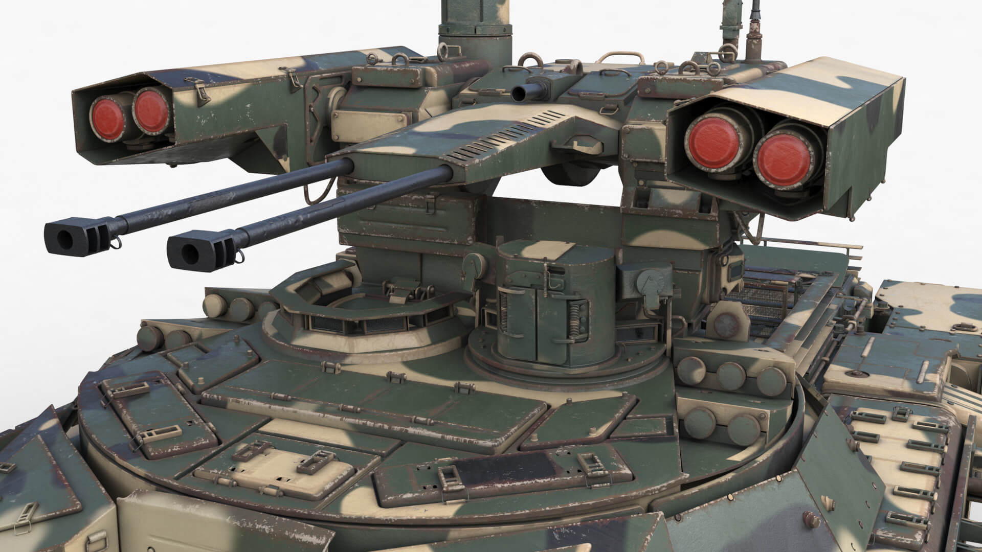 Tank Terminator Bmpt 72 Camouflage - 3D Model by Mak21