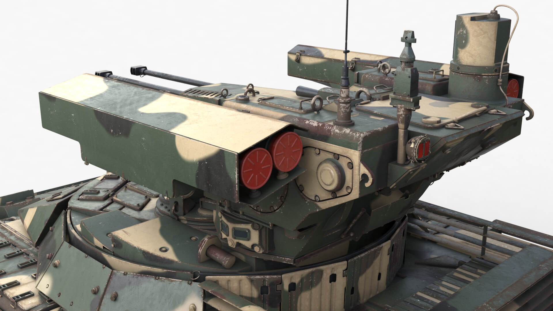 Tank Terminator Bmpt 72 Camouflage - 3D Model by Mak21