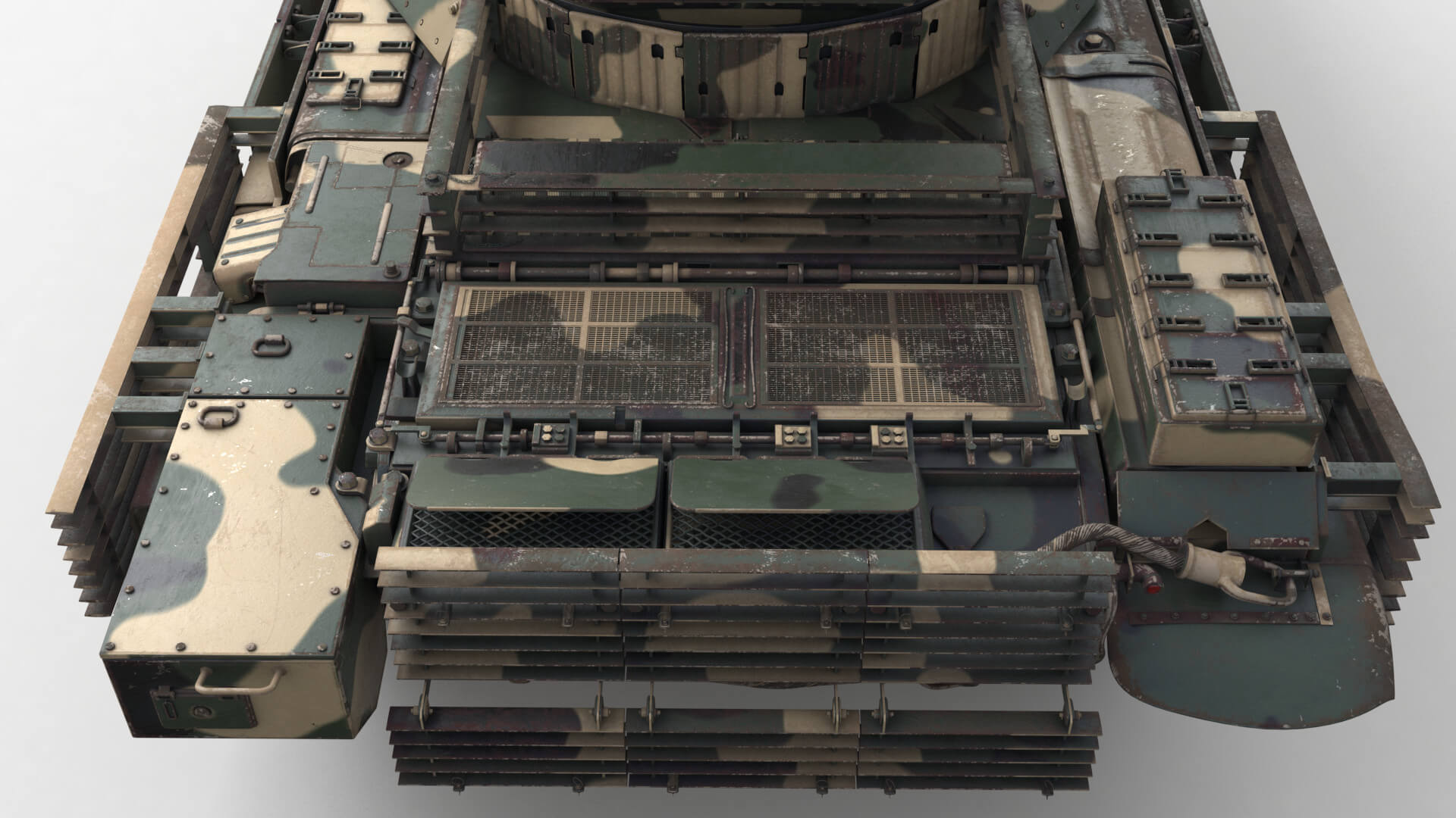 Tank Terminator Bmpt 72 Camouflage - 3D Model by Mak21