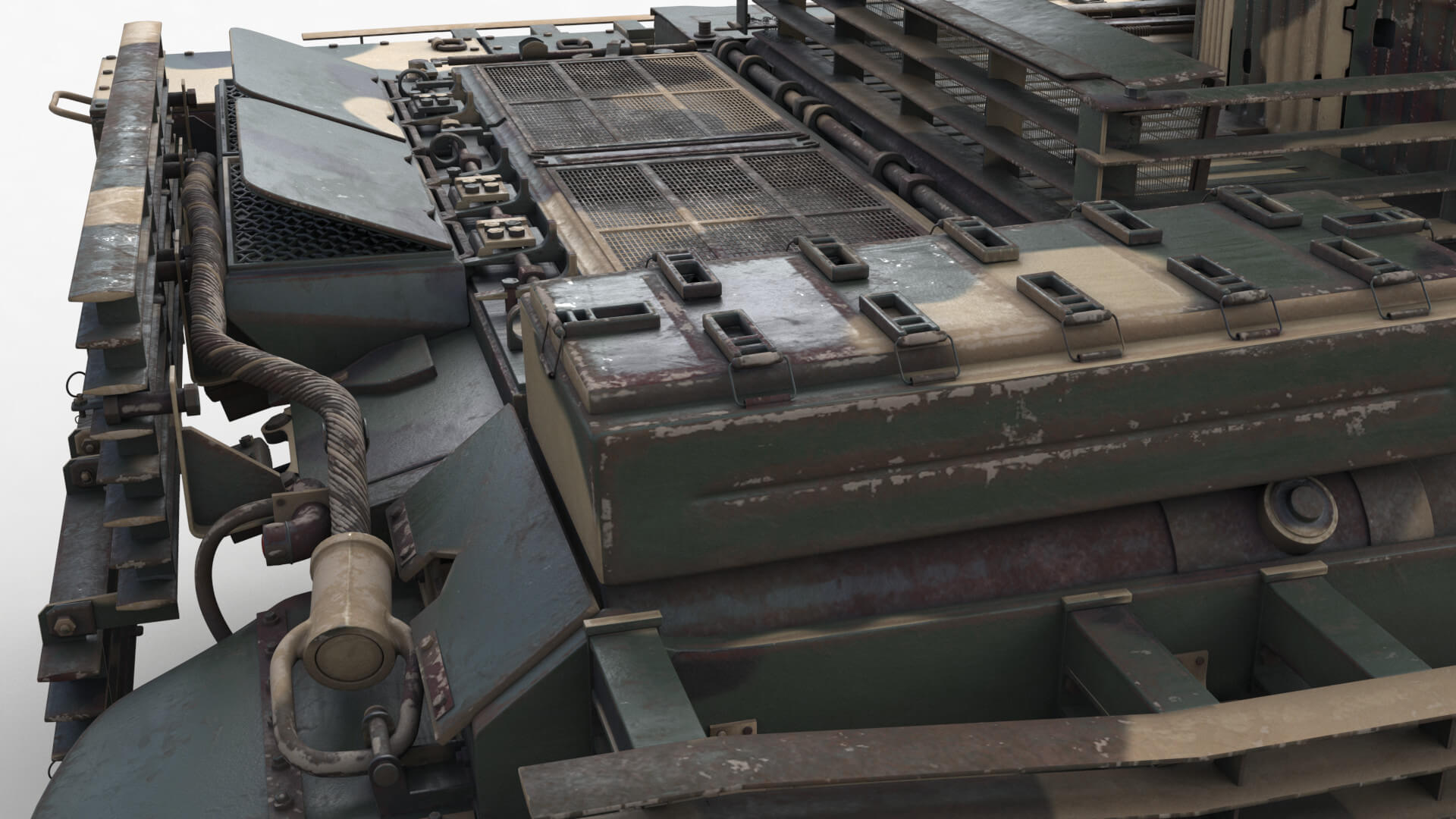 Tank Terminator Bmpt 72 Camouflage - 3D Model by Mak21