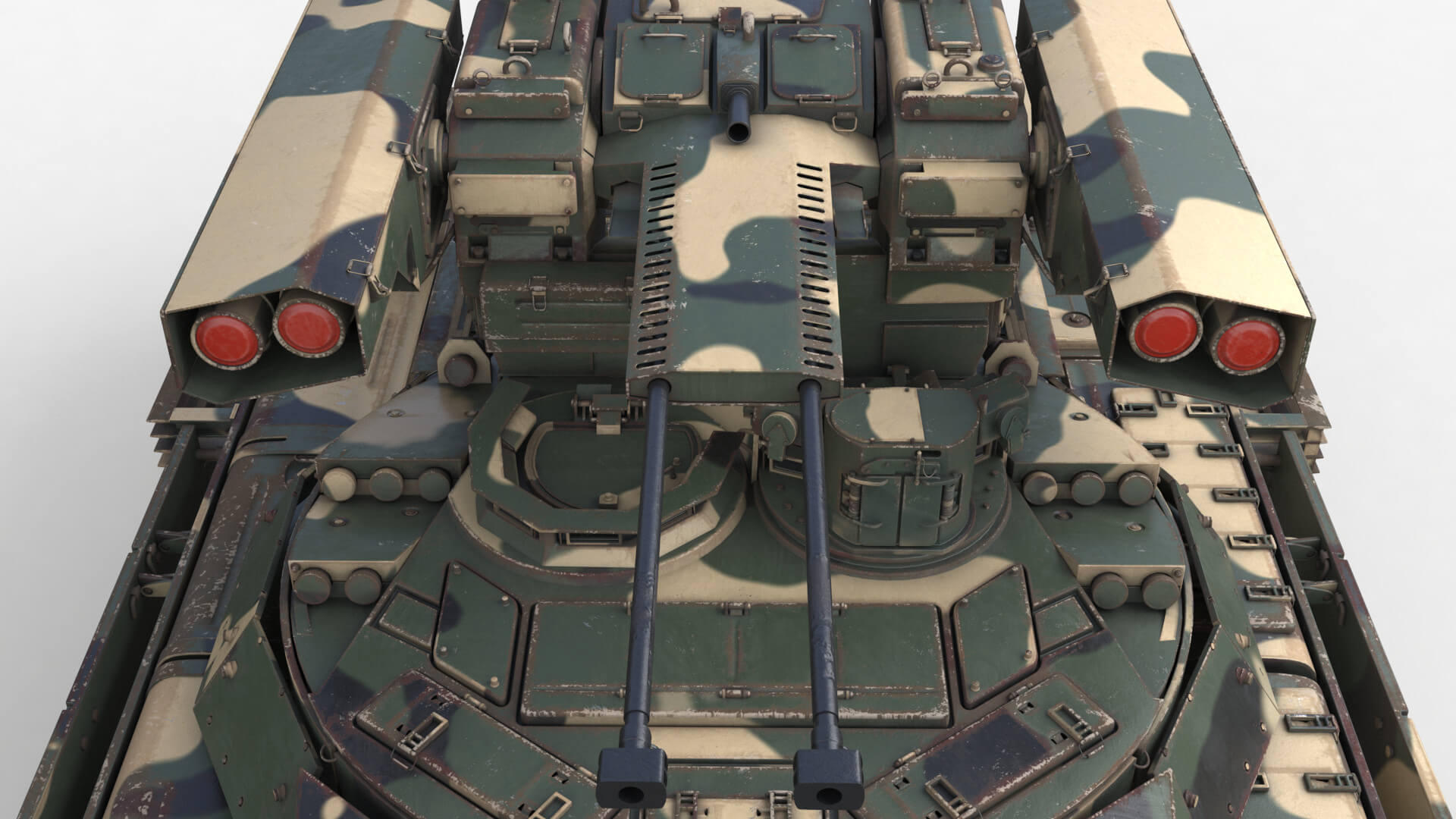 Tank Terminator Bmpt 72 Camouflage - 3D Model by Mak21