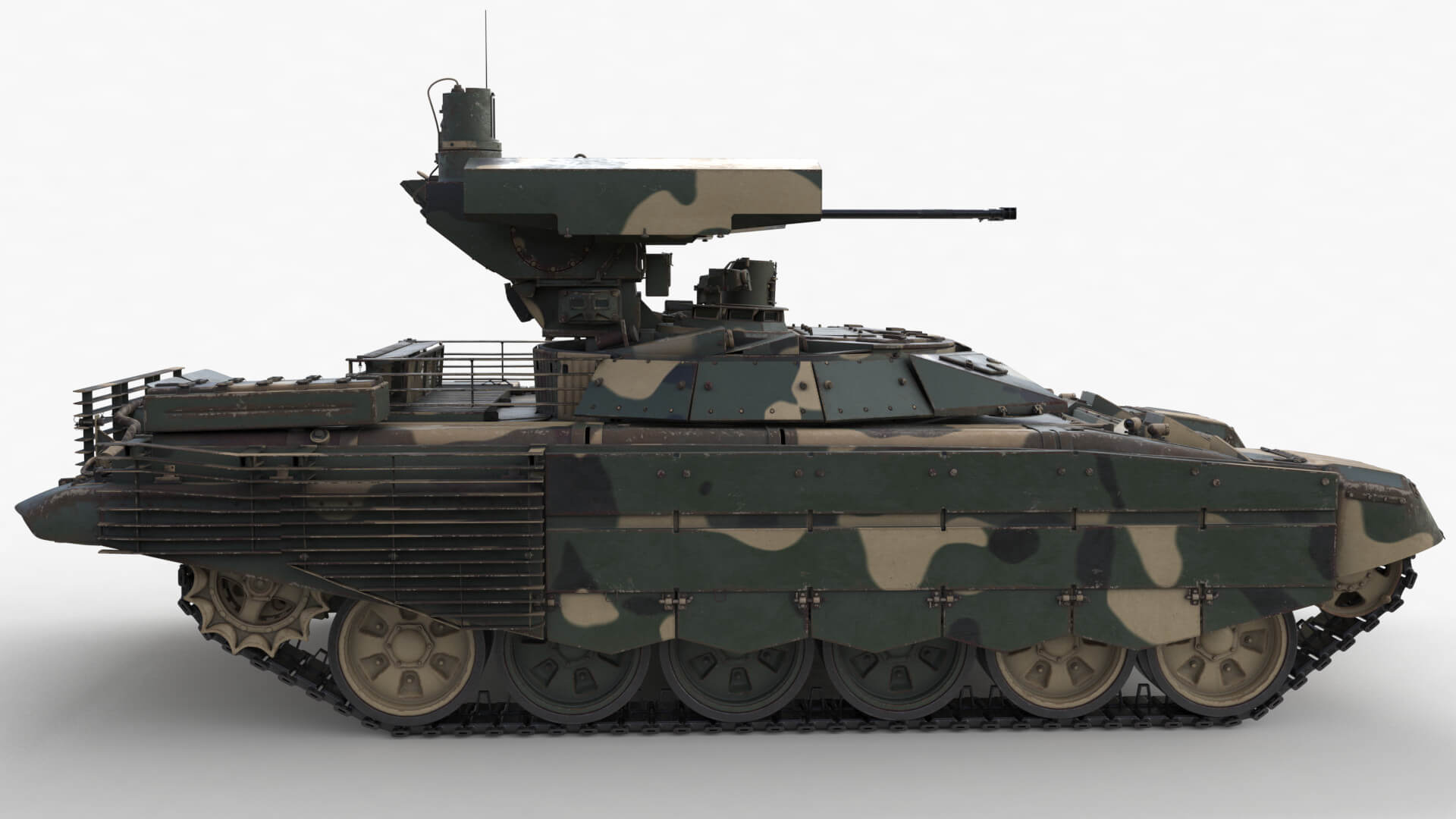 Tank Terminator Bmpt 72 Camouflage - 3D Model by Mak21