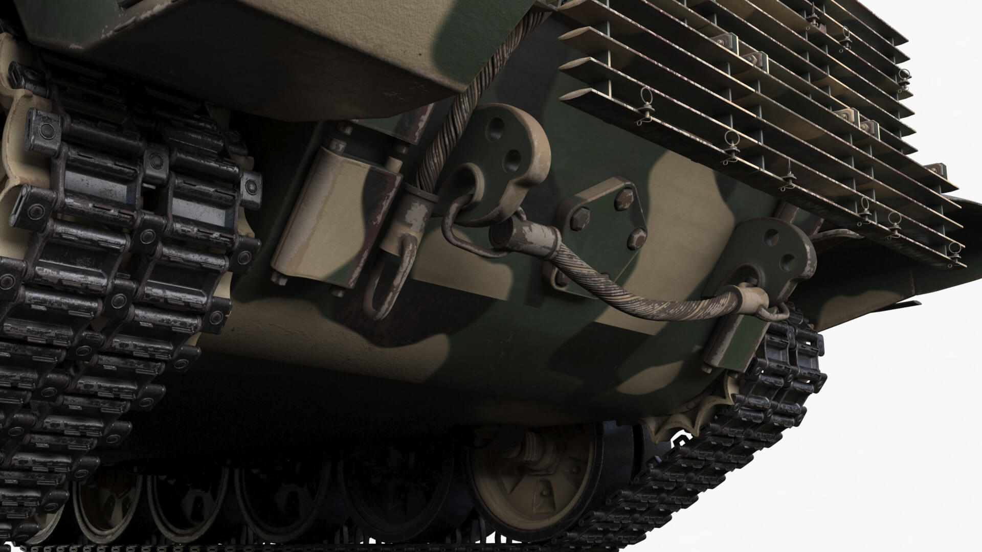 Tank Terminator Bmpt 72 Camouflage - 3D Model by Mak21