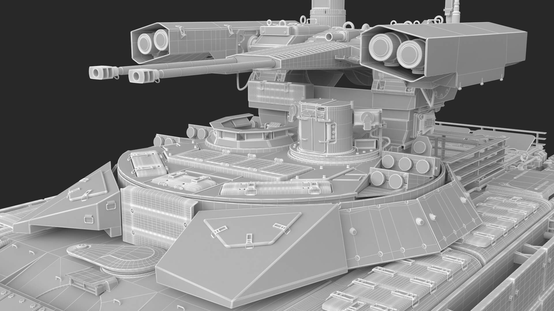 Tank Terminator Bmpt 72 Camouflage - 3D Model by Mak21