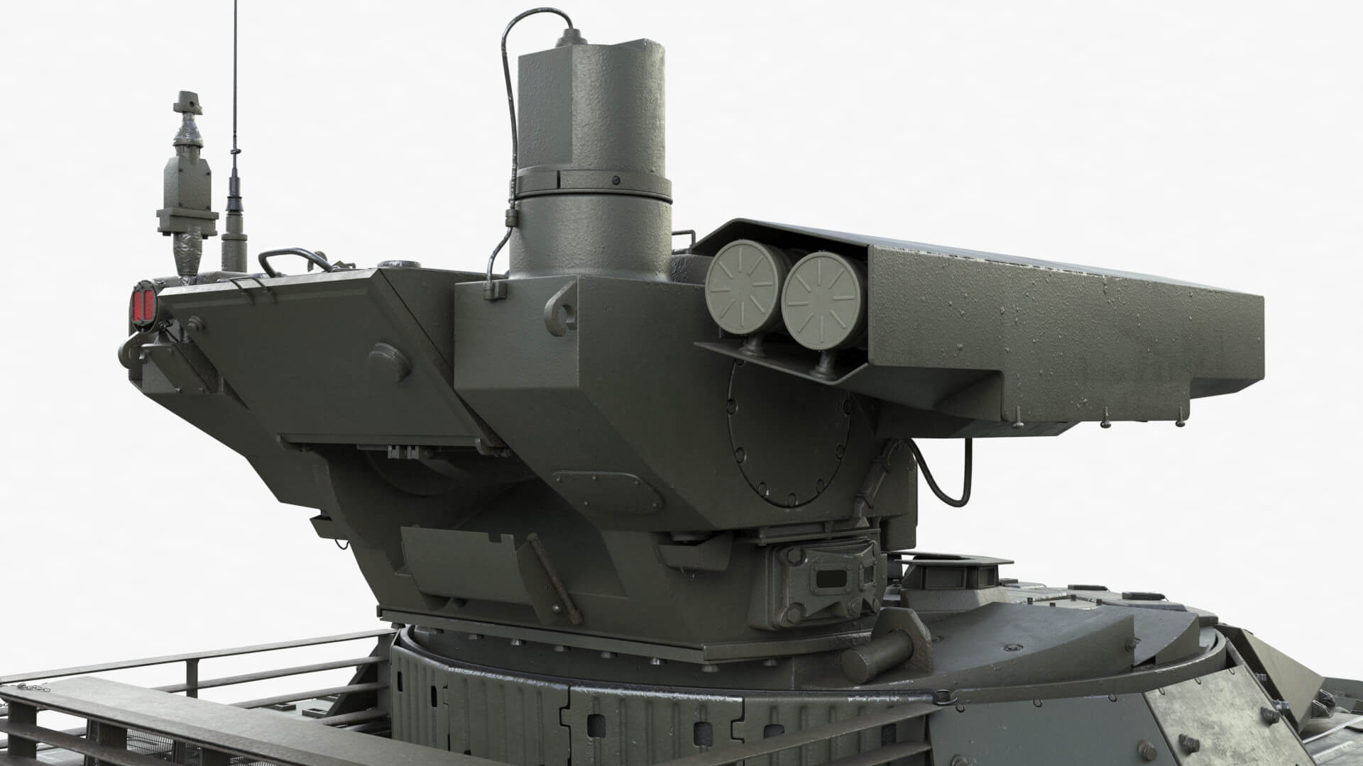 Tank Terminator Bmpt 72 Green - 3D Model by Mak21