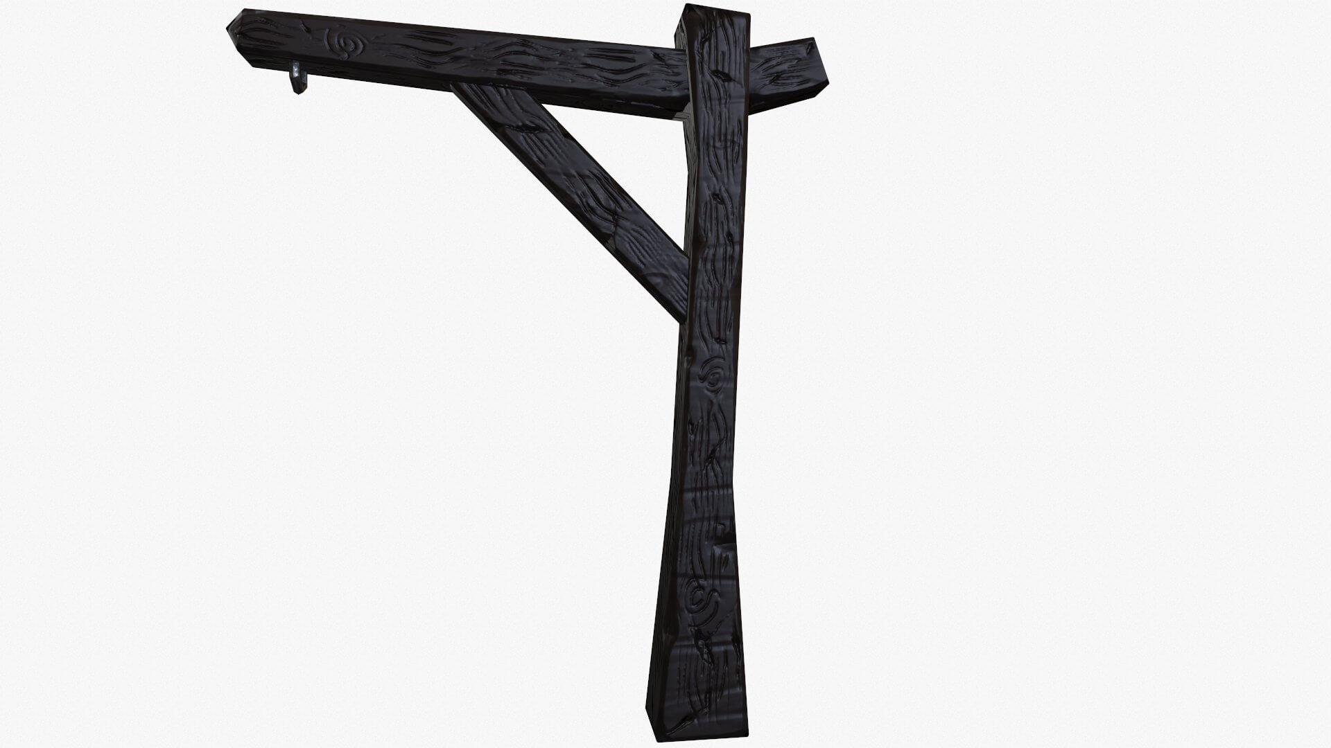 Stylized Pillar & Signboard - 3D Model by makbrek